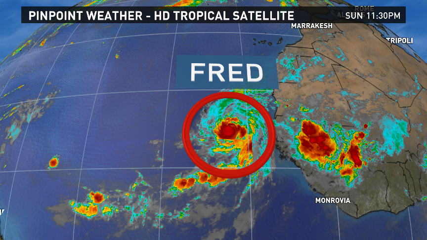 Fred becomes second Atlantic hurricane of 2015 – WDBO