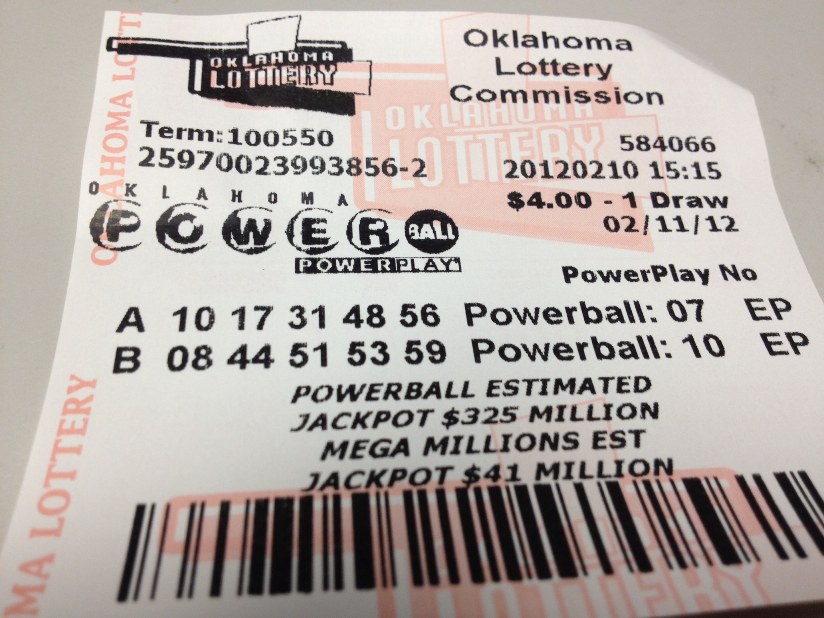 Okla. Lottery looking for $2 million Powerball winner – 102.3 KRMG