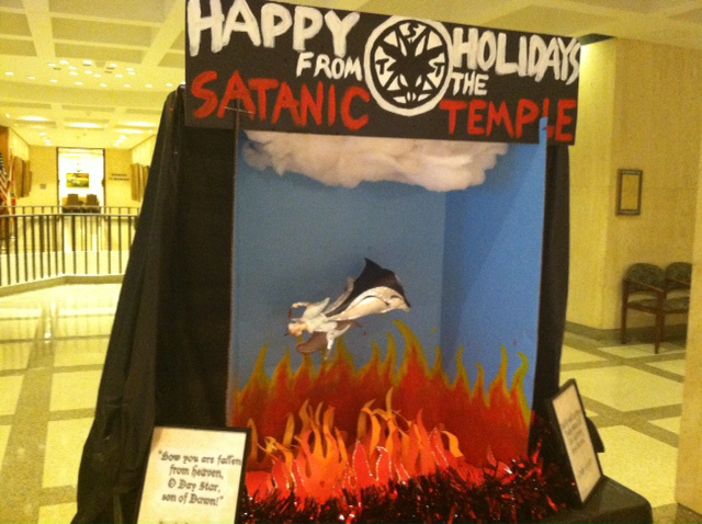 Satanic display set up near Gov. Rick Scott's office – WDBO