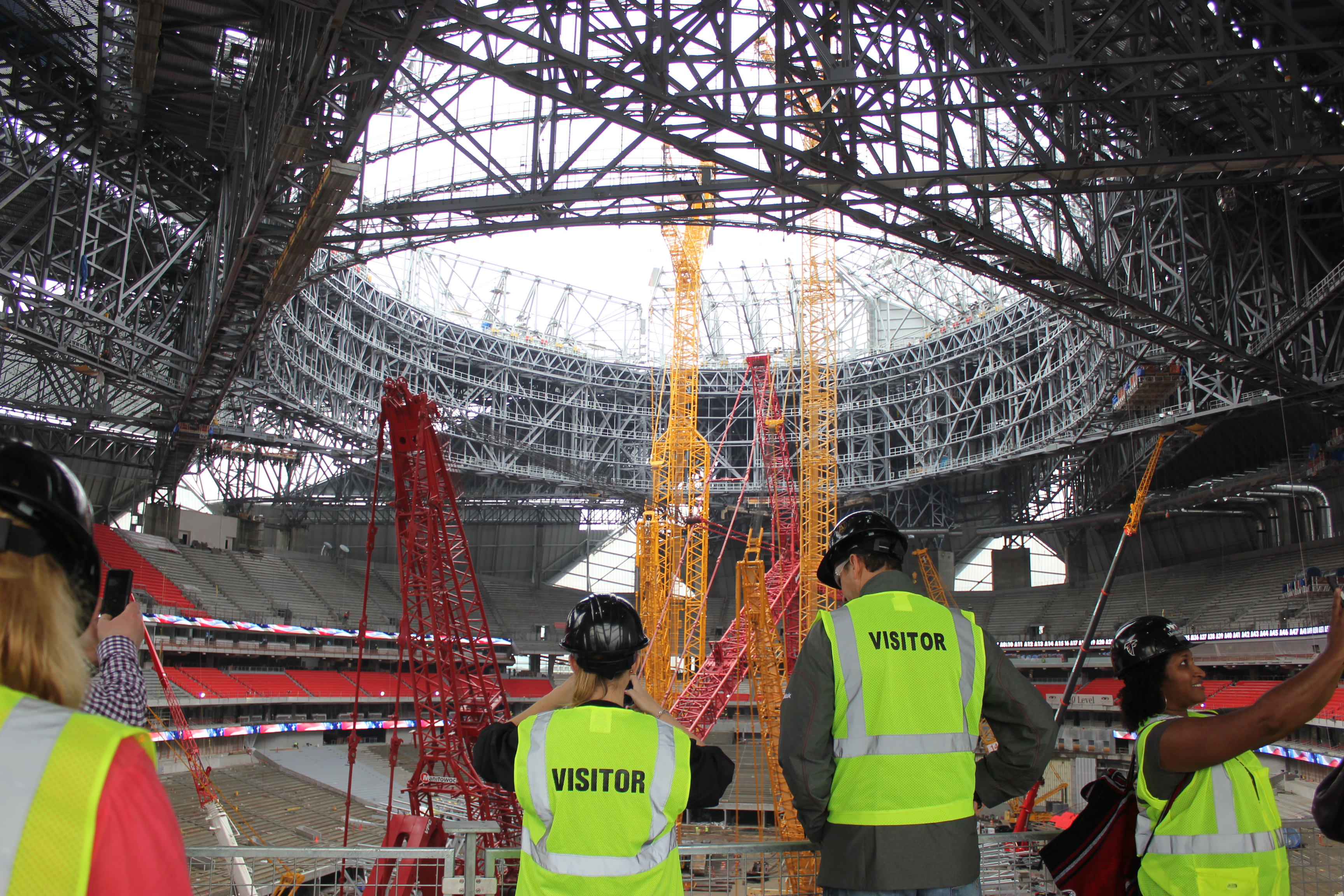 PHOTOS: An Inside Look at Mercedes Benz Stadium – 95.5 WSB