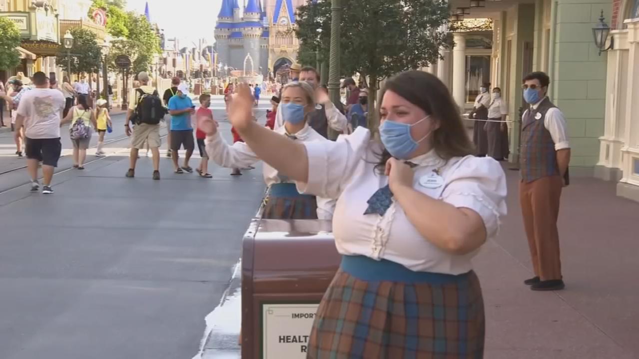 Disney World tweaks face mask policy, optional for outdoors – WFTV