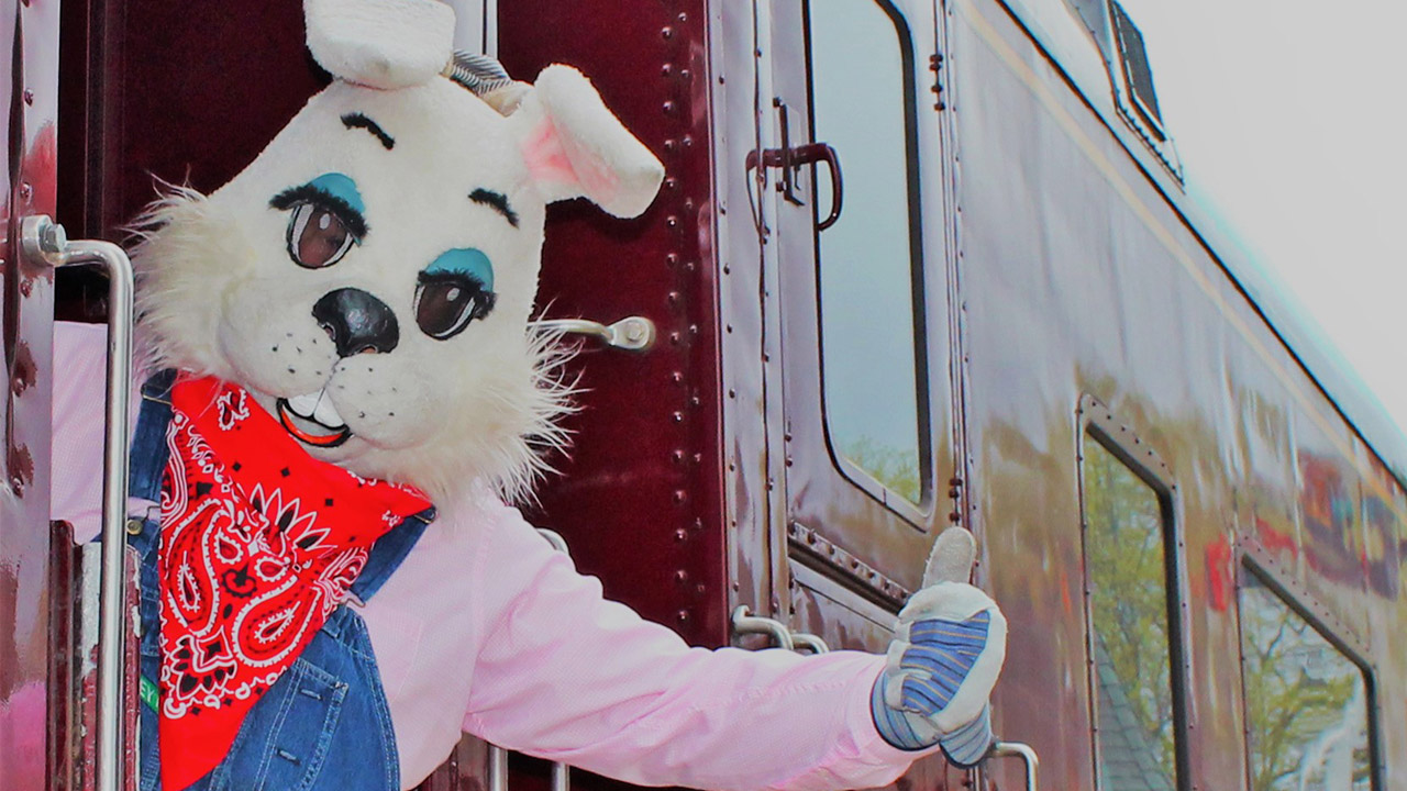 Hop aboard the Easter Bunny Express at NC Transportation Museum – WSOC TV