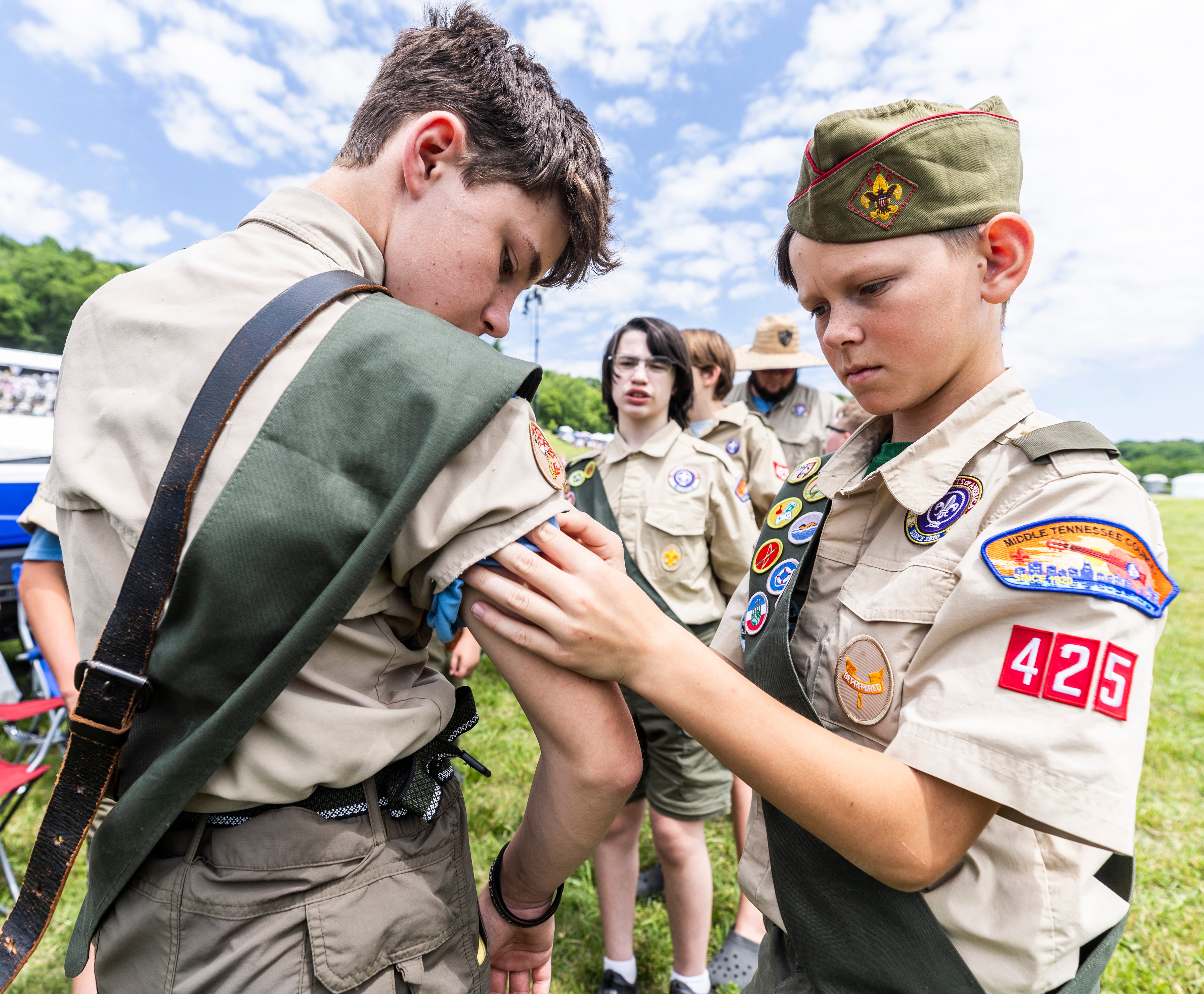 Proyecto De Servicio De Escultismo De Ee. Uu. Bsa Scouts Famosos