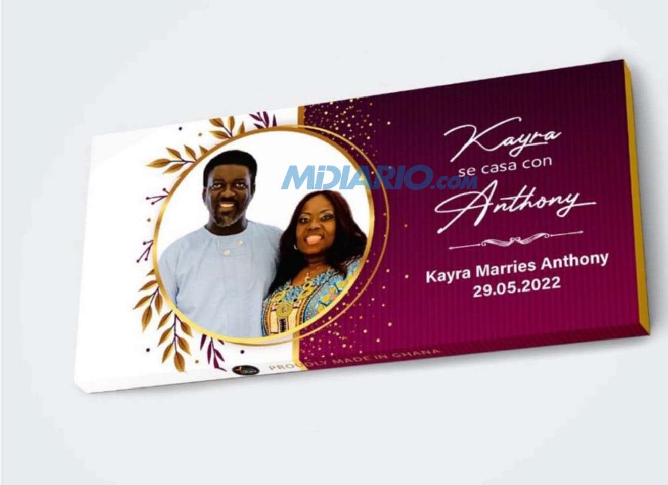 Tarjetas De Invitación De Boda De Ghana Invitaciones: Diseño