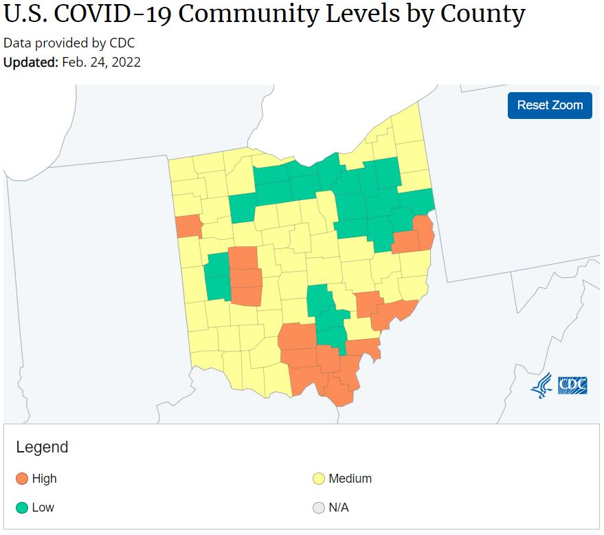 CDC releases new framework for measuring community COVID-19 levels