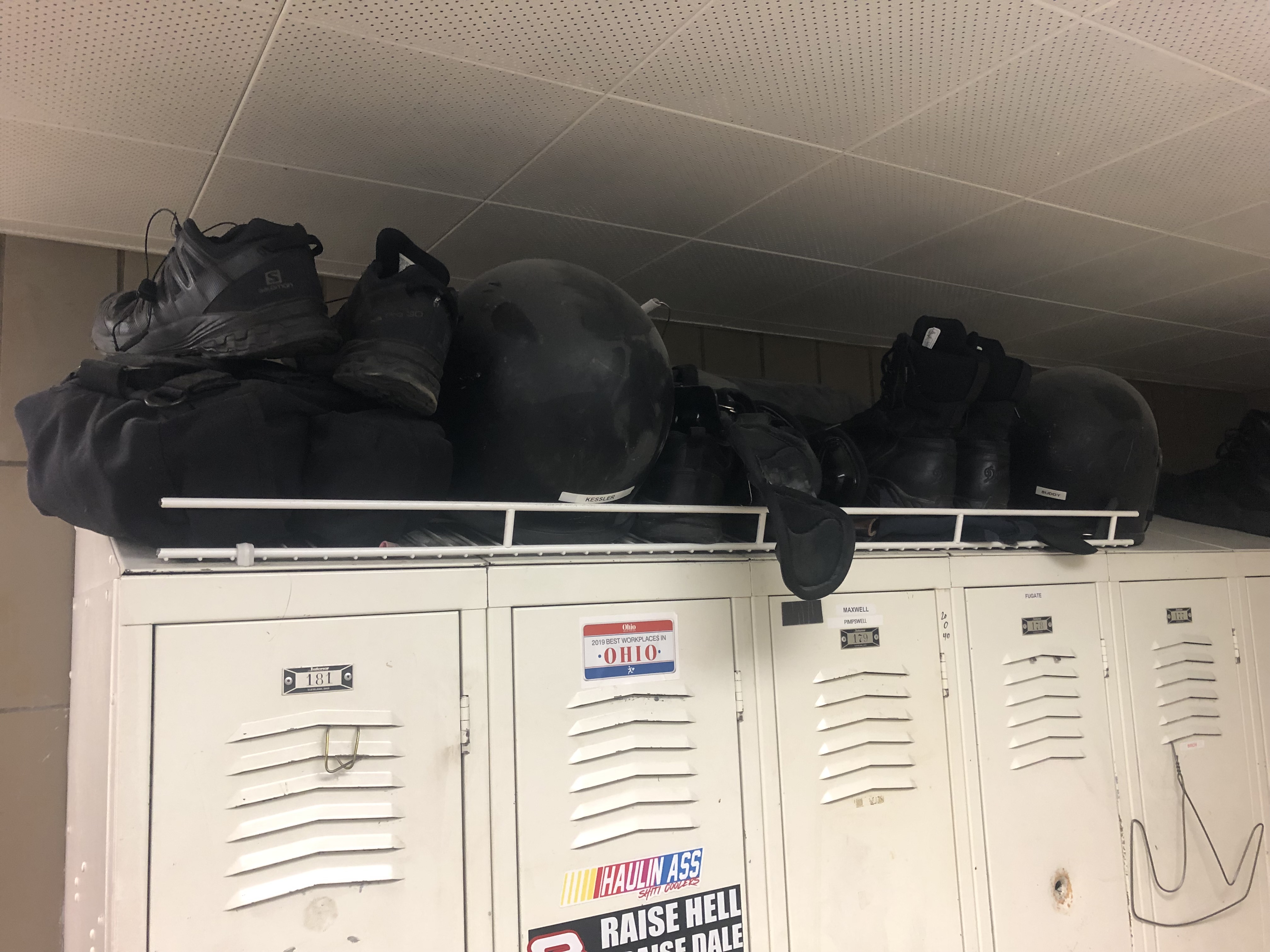 New lockers for Middletown Police funded by COVID-19 relief money