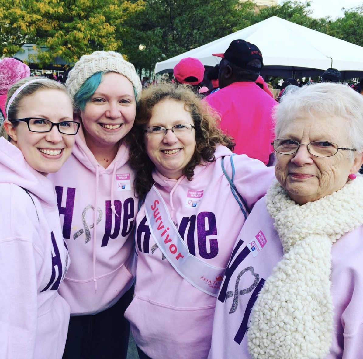 Breast cancer survivor stories: Shari Young and Roberta Shank