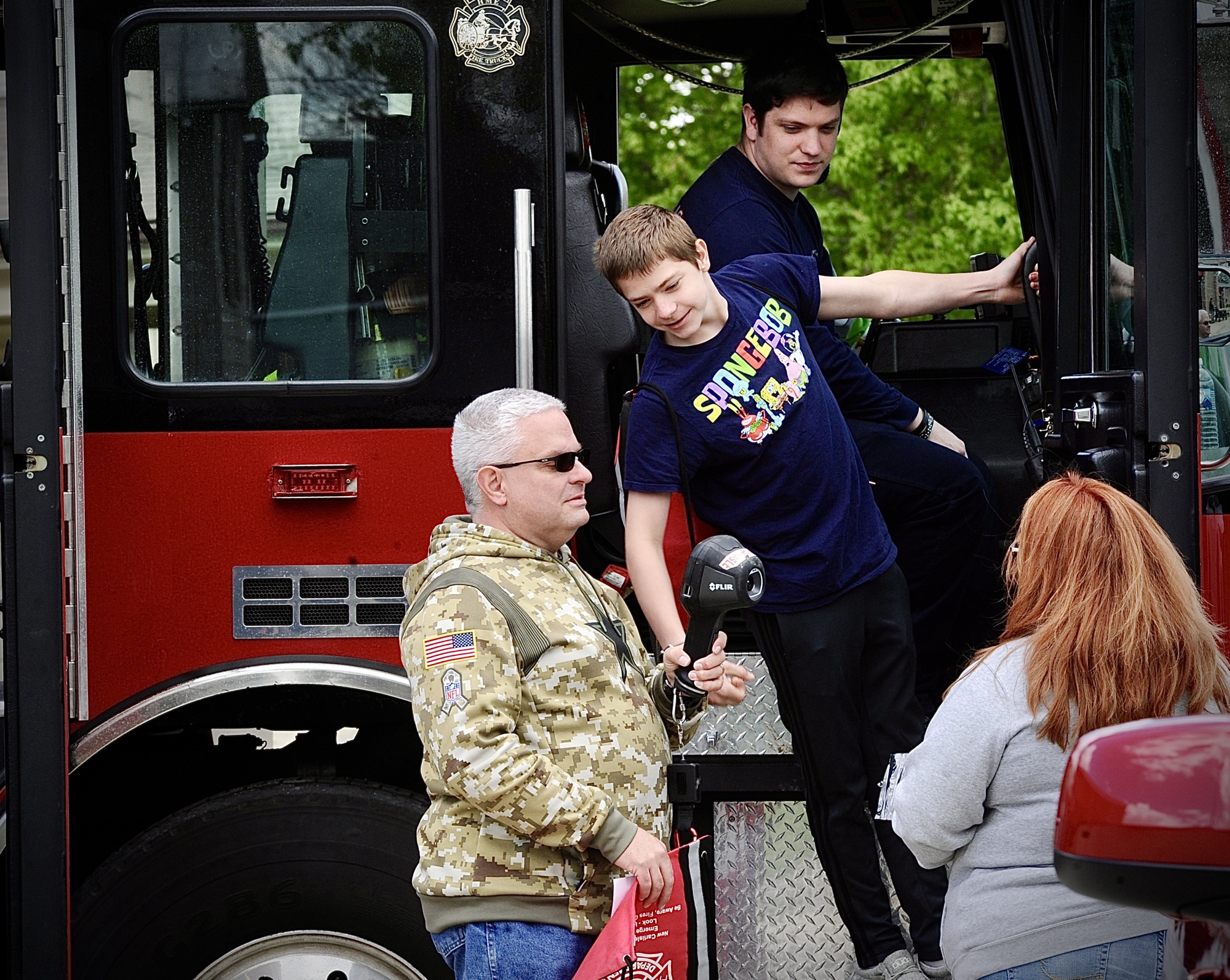 Spongebob Fire Truck