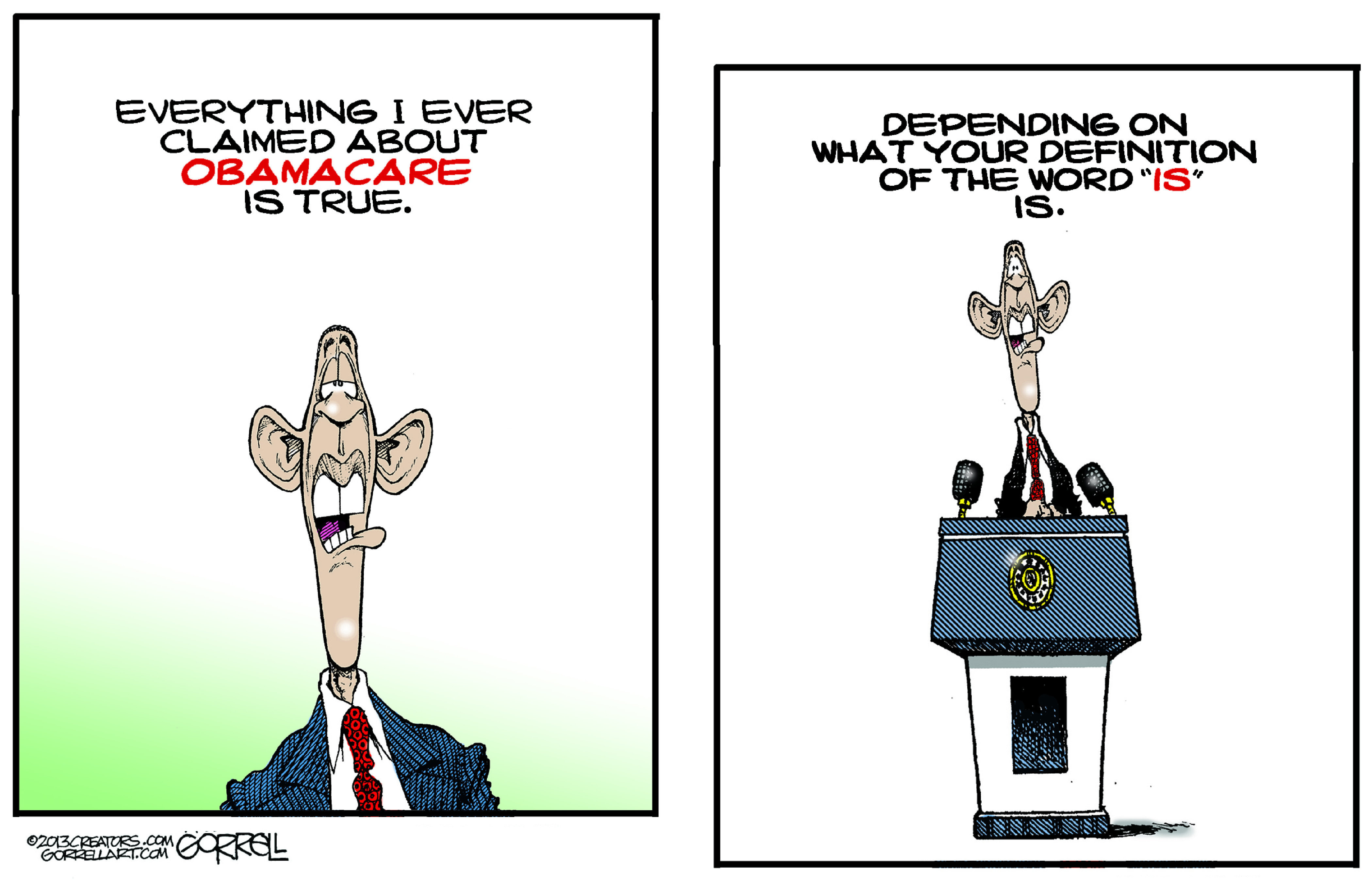 Obamacare Political Cartoons