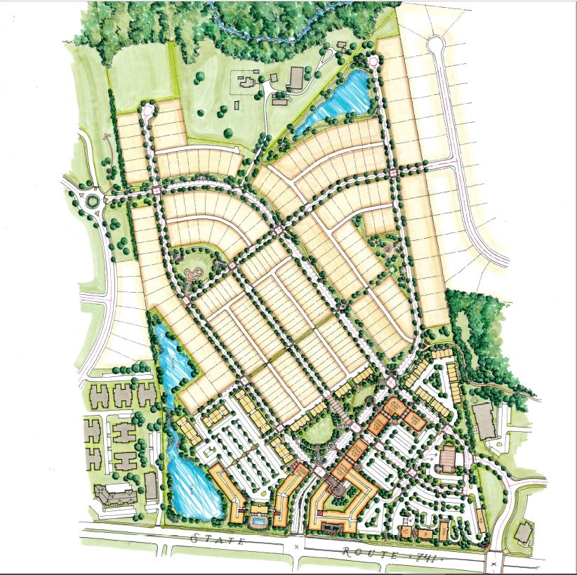Revised plans submitted for $265M Easton Farm development in Springboro