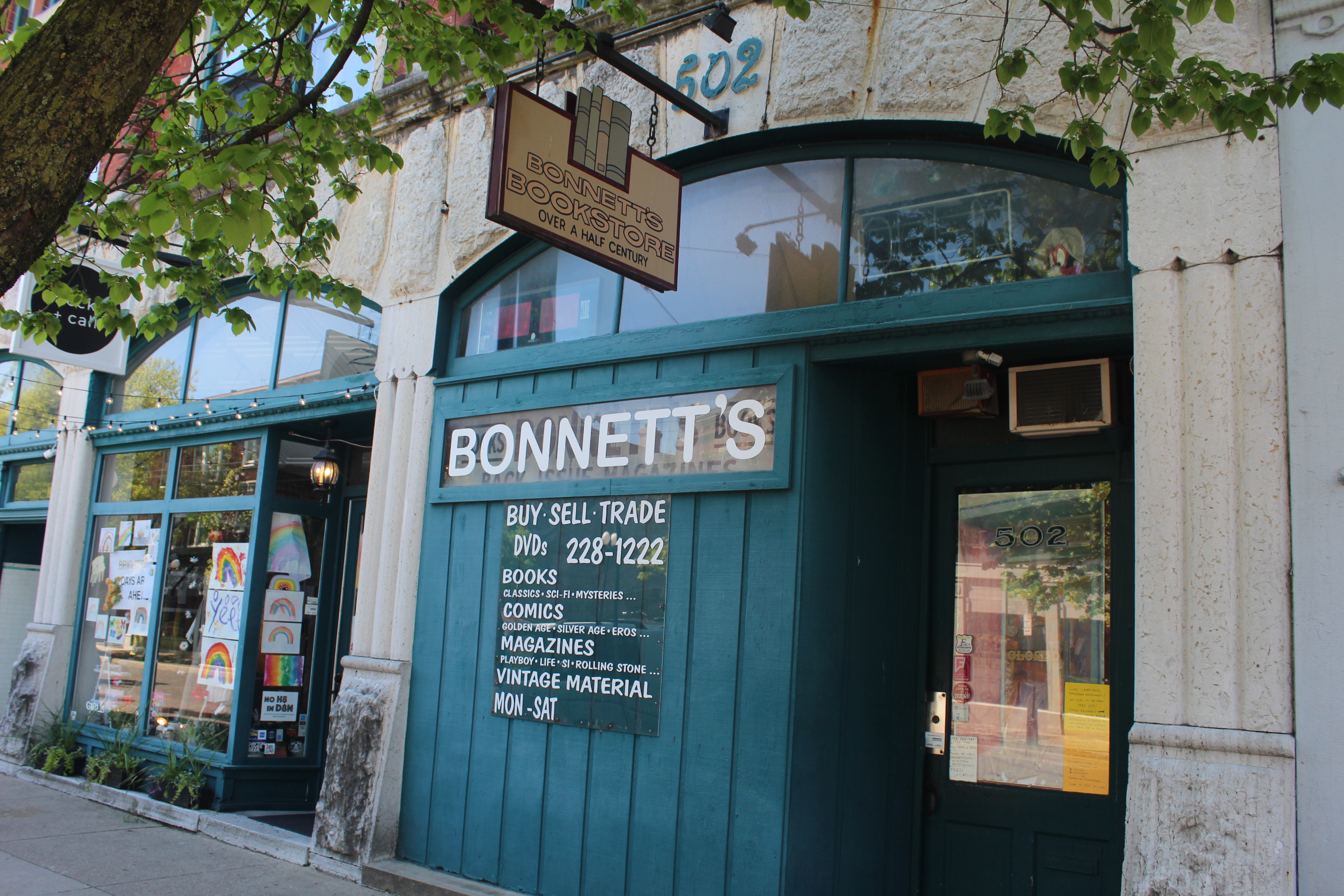 Bonnett’s Bookstore in Oregon District to reopen after coronavirus