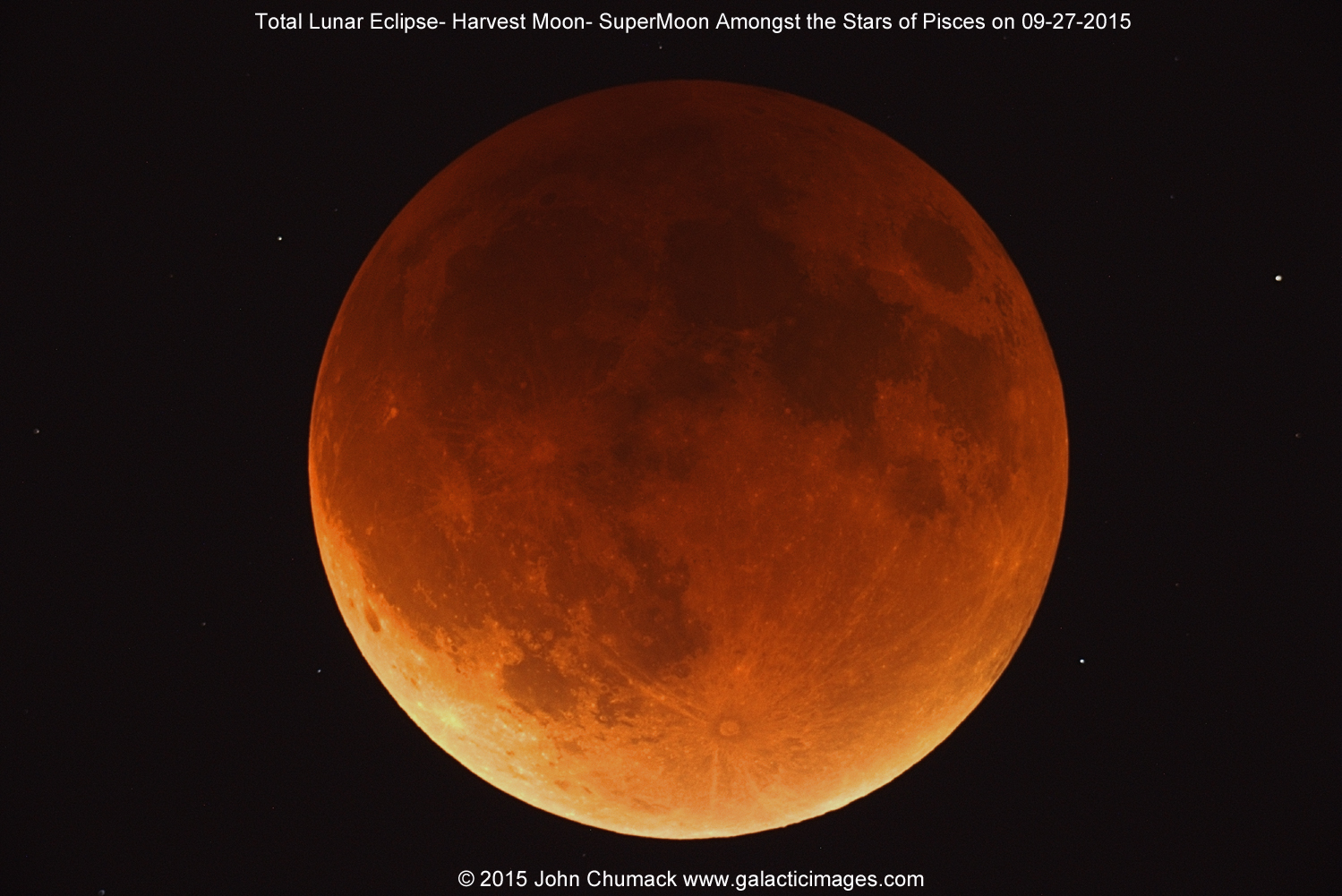 Galactic Images Astrophotography by John Chumack of Dayton, Ohio