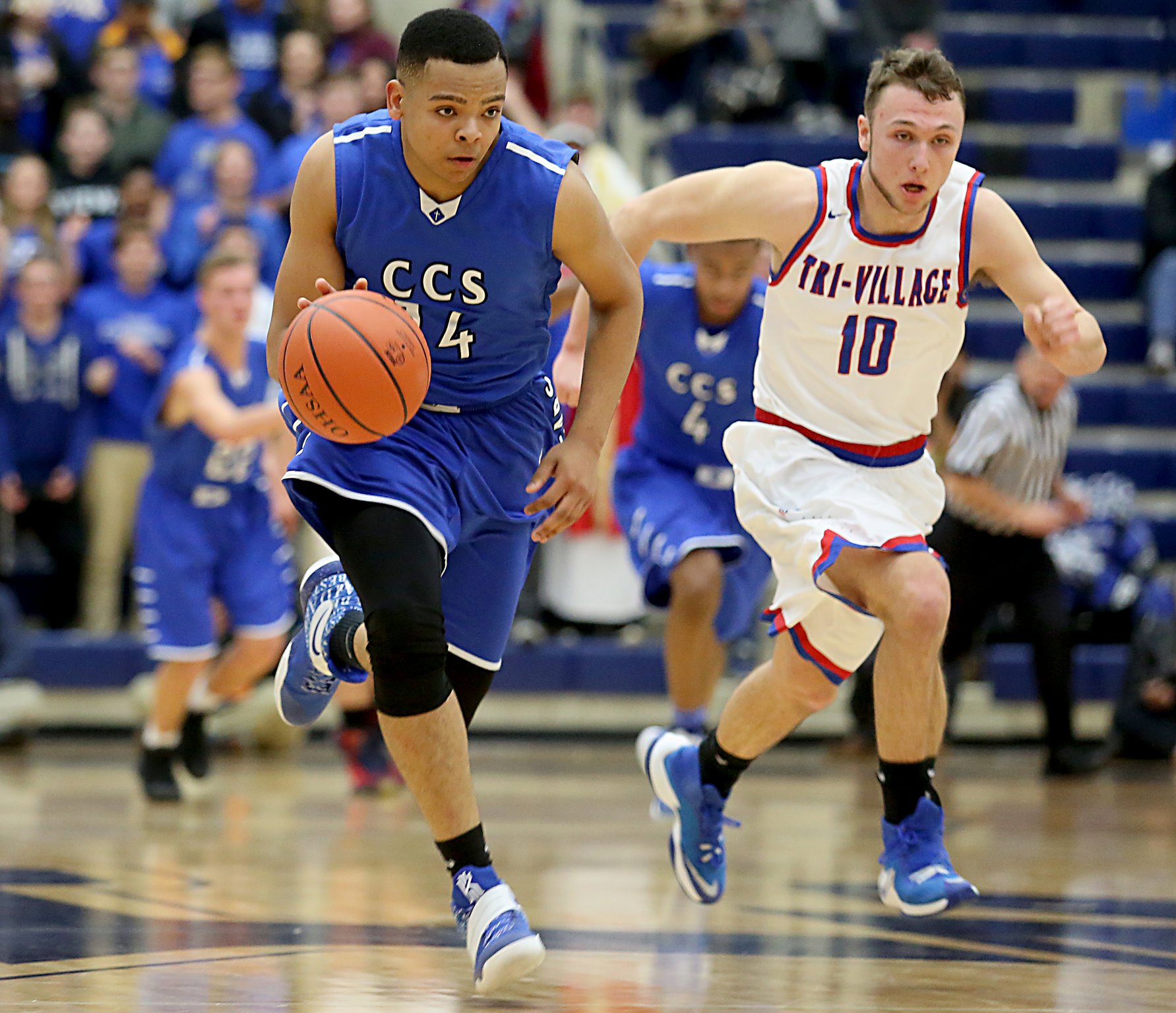Regional Boys Basketball: Cincinnati Christian Vs. Tri-Village