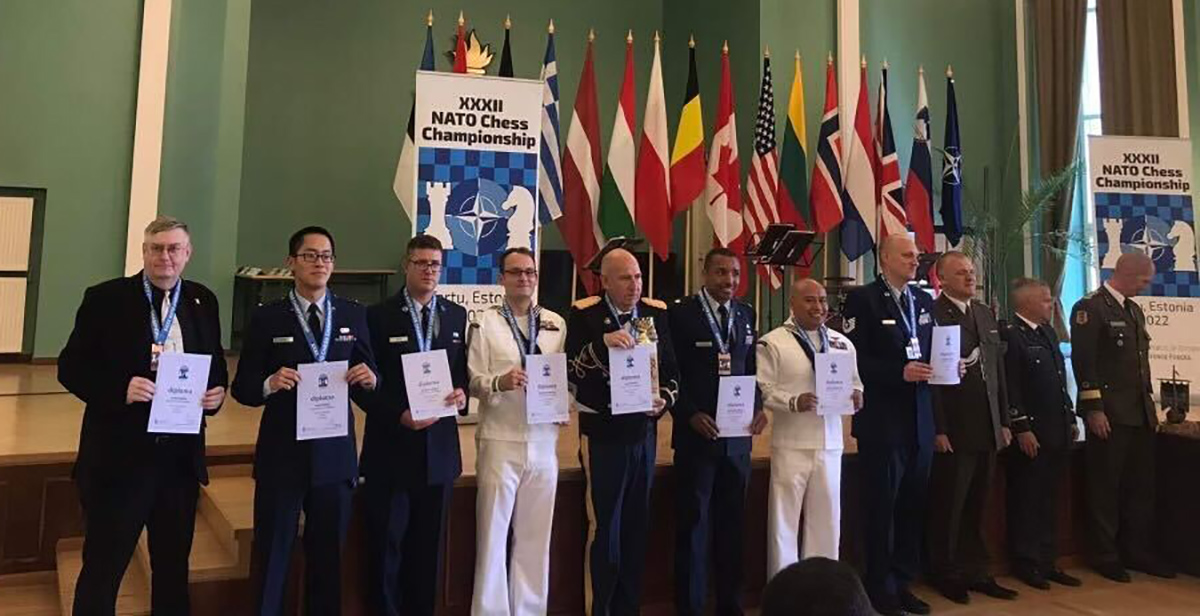 Wright-Patt Airman places in NATO chess tournament