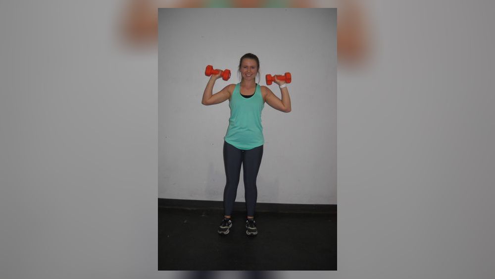 One Arm Dumbbell Shoulder Press