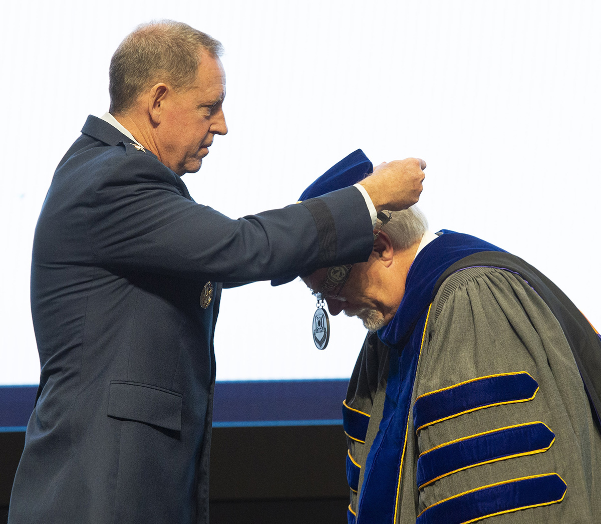 New chancellor builds bridges to AFIT mission