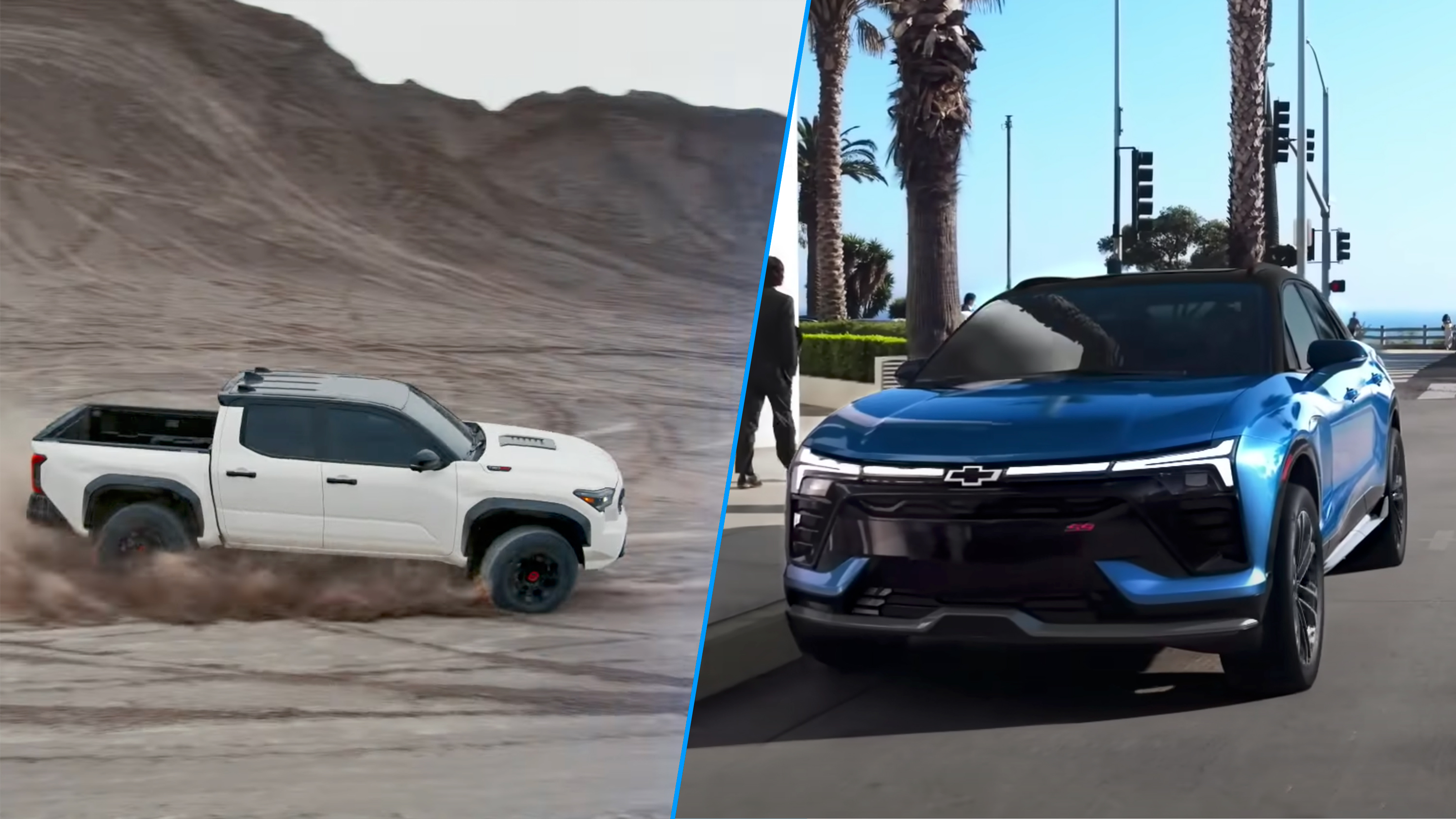 How Toyota and Chevrolet are advertising their 'Blue Beetle' and ...