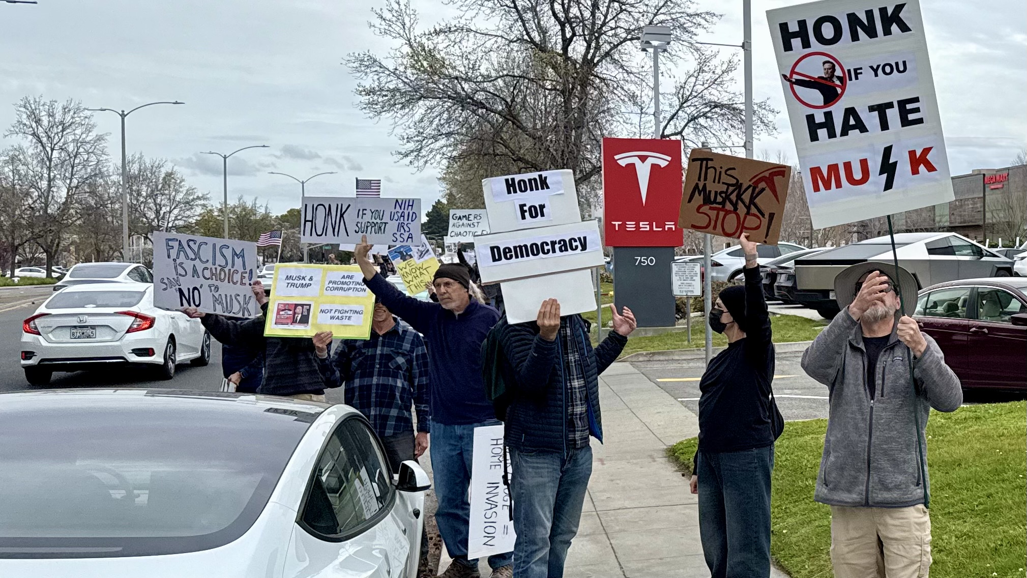 Tesla protesters to hold global event March 29 targeting Musk ...