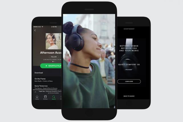 Spotify Serves Its First Vertical Video Ads in New 'Branded Moments ...