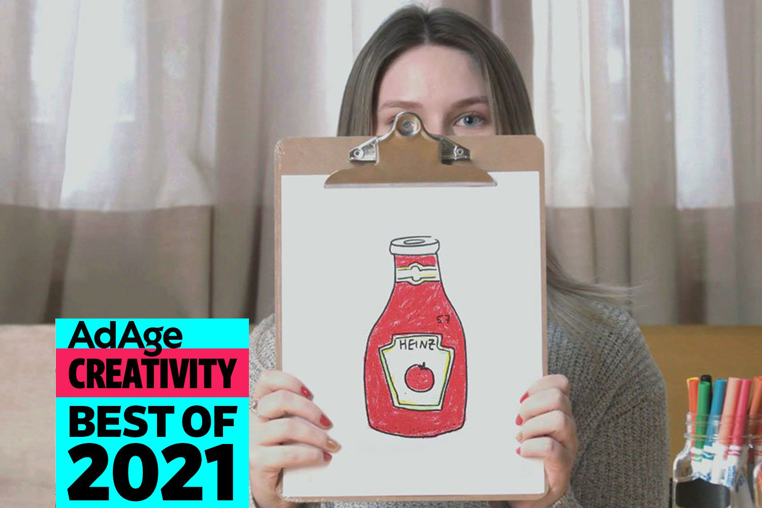 Heinz (anonymously) asked people to draw ketchup and this is what ...