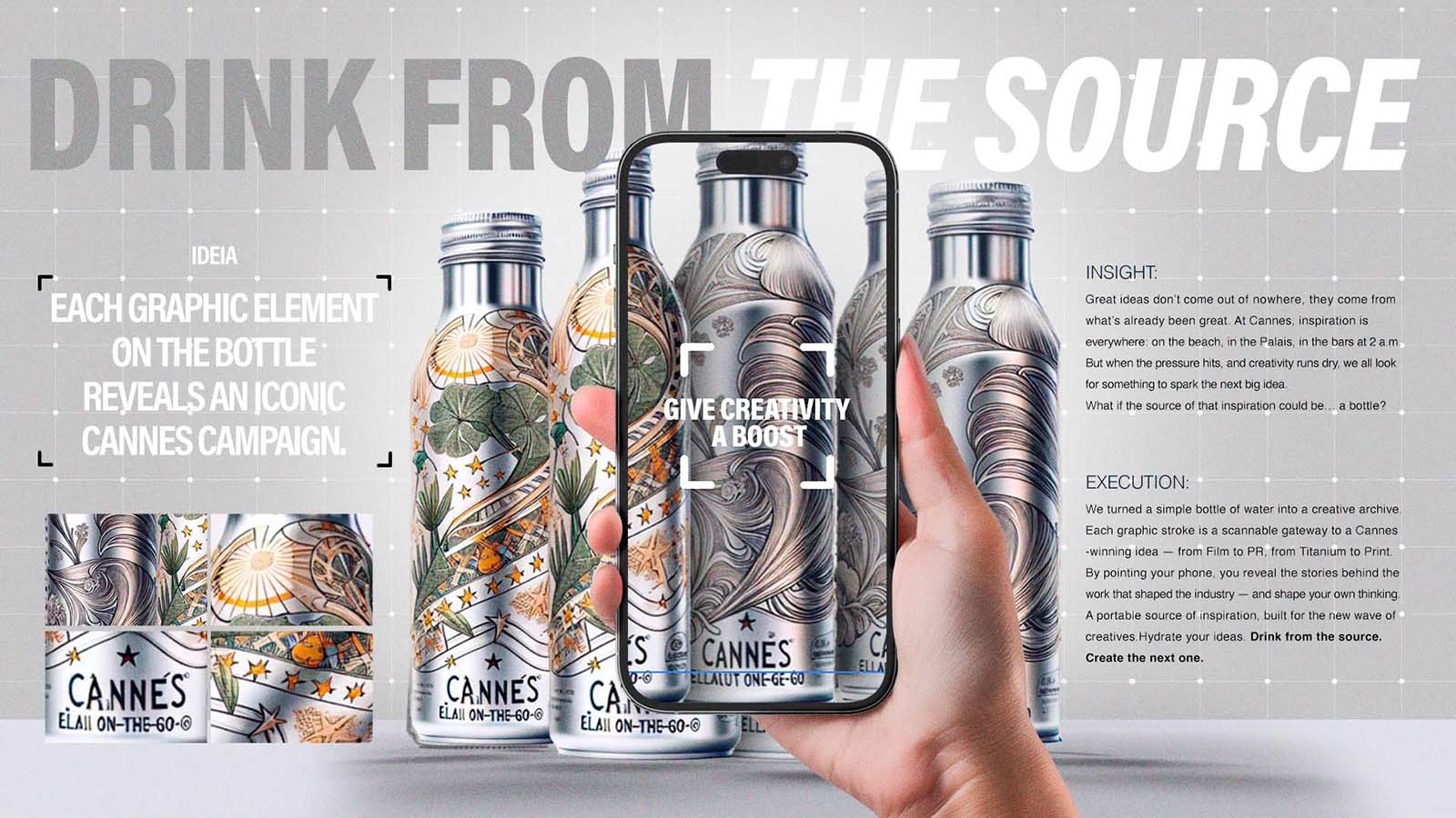 Ad Age Young Creatives: scannable bottle of Lion-winning ads - Ad Age