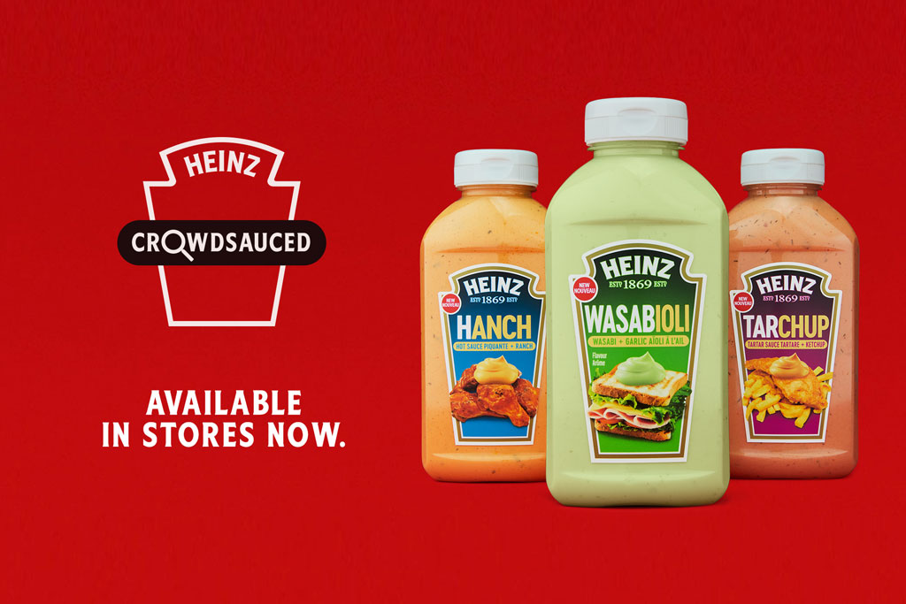 Kraft Heinz Canada ‘crowdsauces’ three new condiment mashups - Ad Age