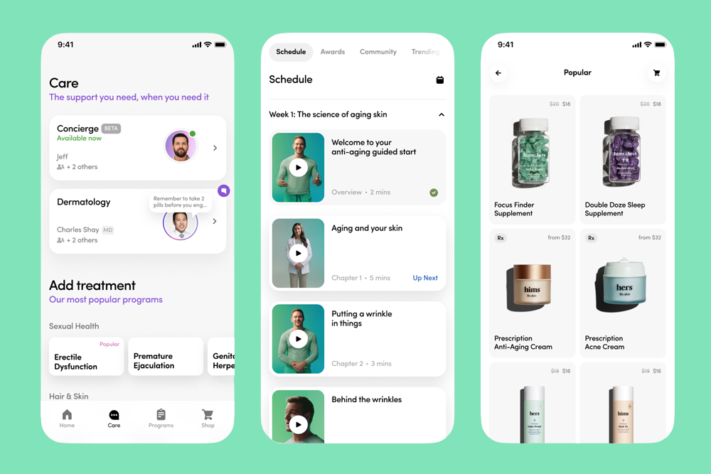 Hims & Hers raises $1 billion - Modern Healthcare
