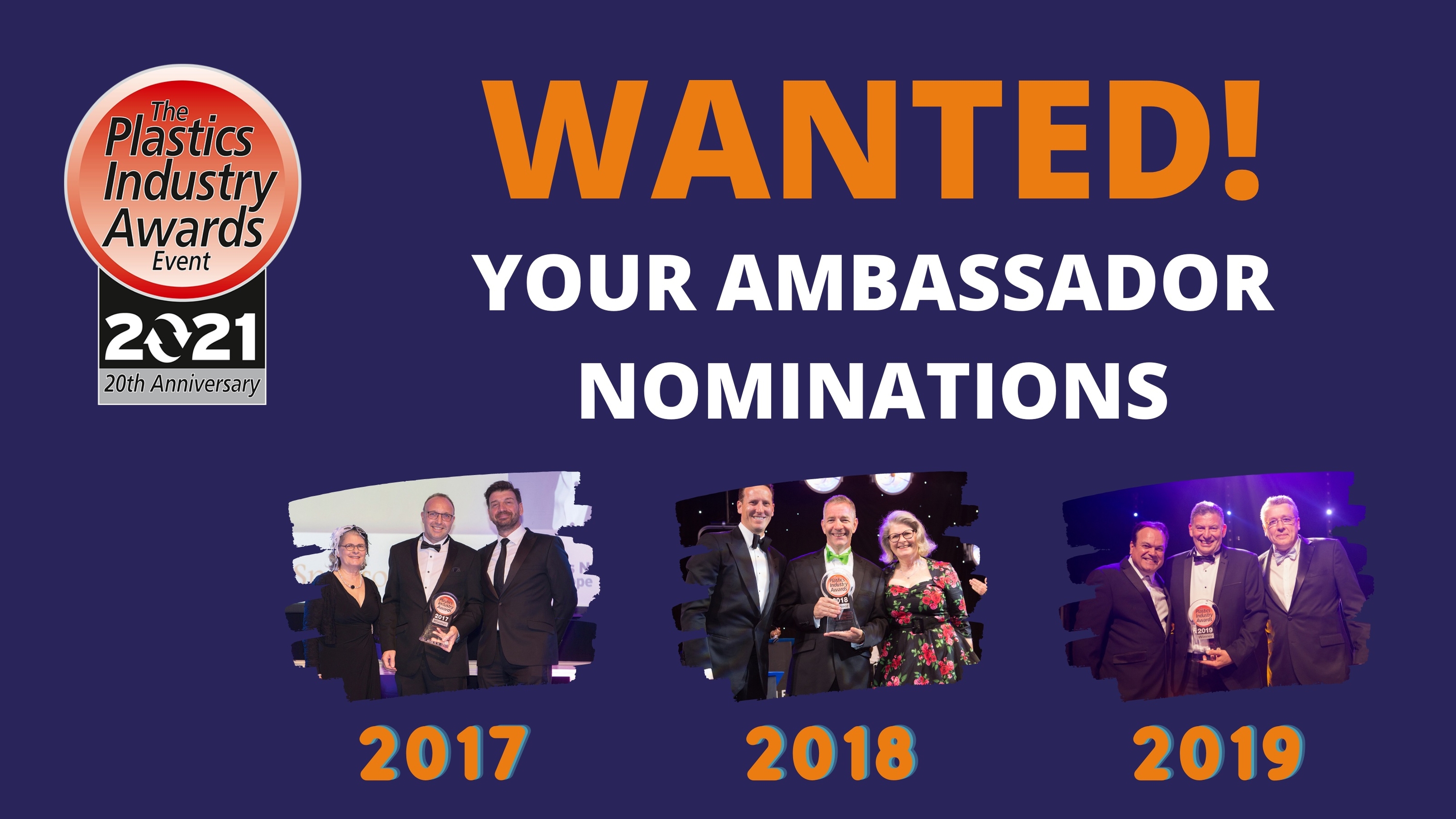 Plastics Industry Awards call for Ambassador Nominations - Plastics News