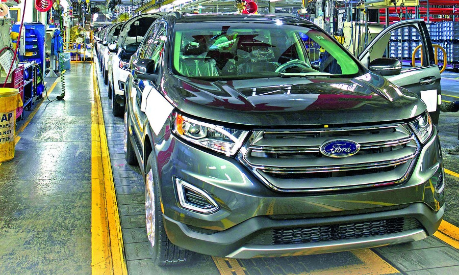 Ford Edge production ends in Oakville on April 26, Unifor says