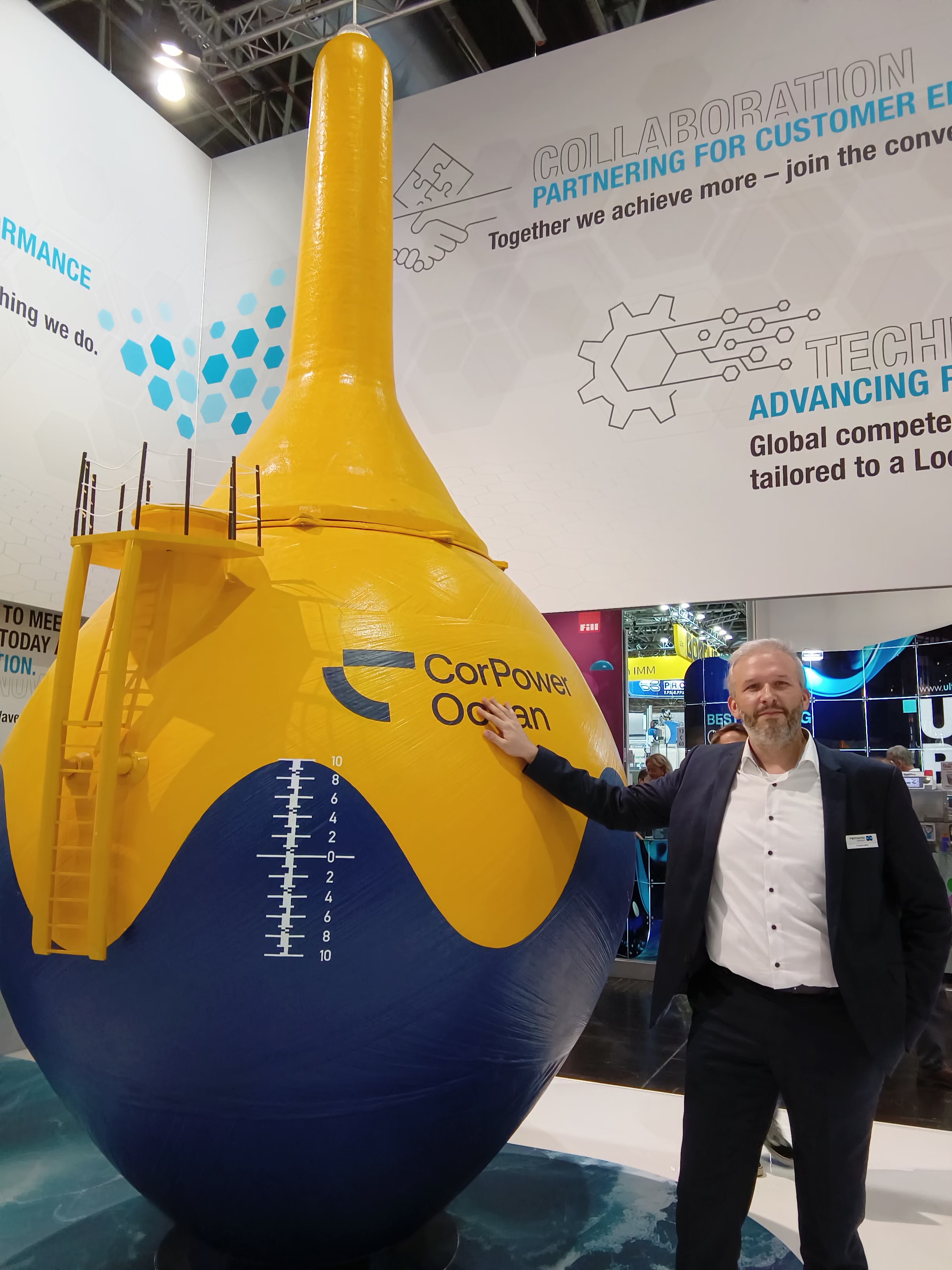 Hennecke showcases polyurethane composite tech for CorPower Ocean's ...