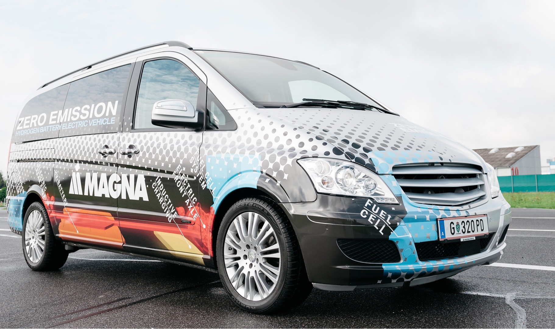 A closer look at Magna's fuel cell and battery electric hybrid engine ...