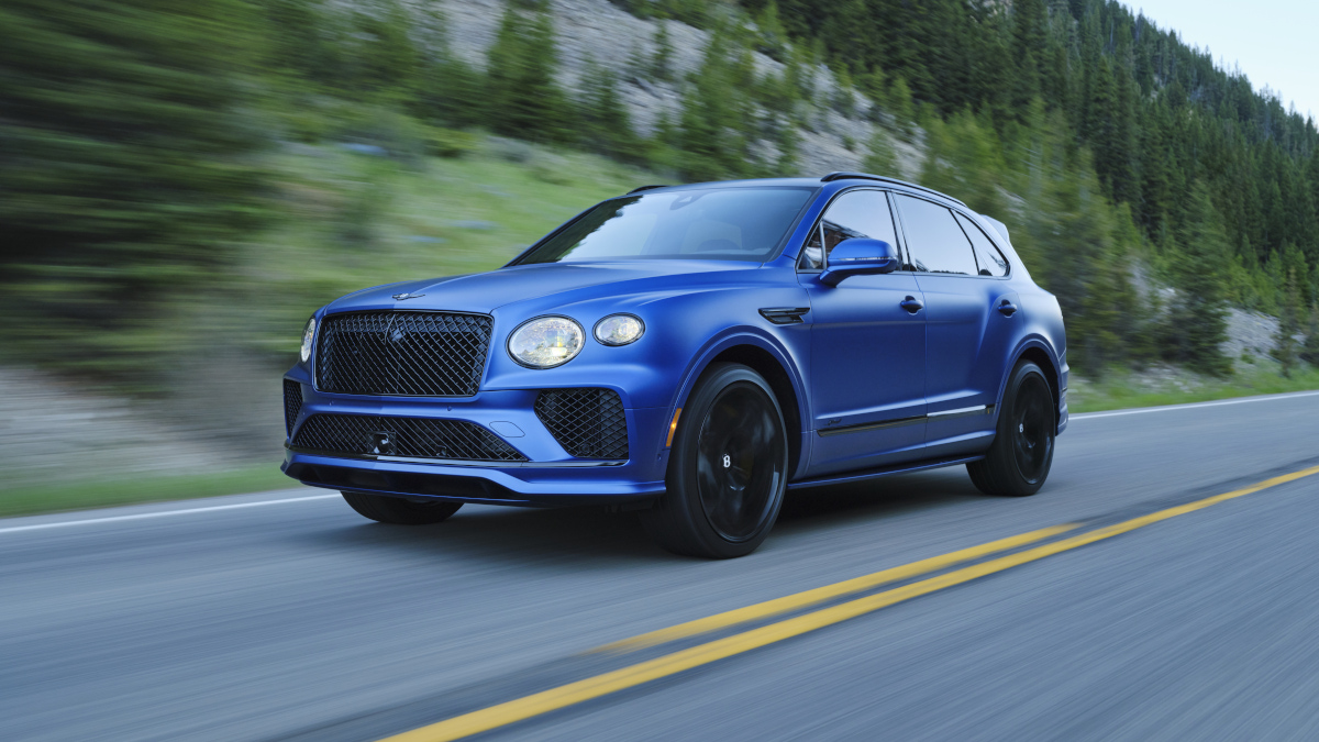 V8 statt Volt: Der Bentley Bentayga Speed ist der letzte seiner Art ...