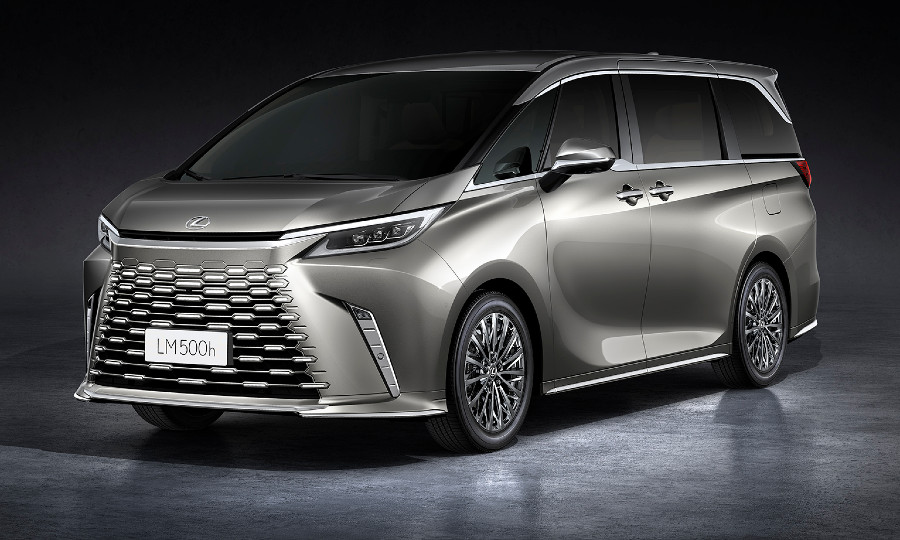 Lexus LM takes on Mercedes V-Class in luxury minivans - Automotive News