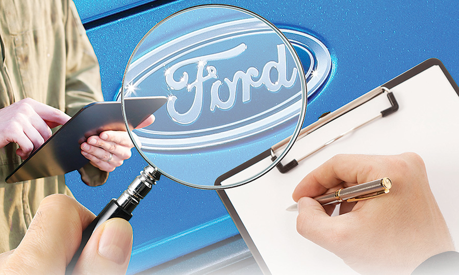 Ford and suppliers jointly benchmark competitors' vehicles