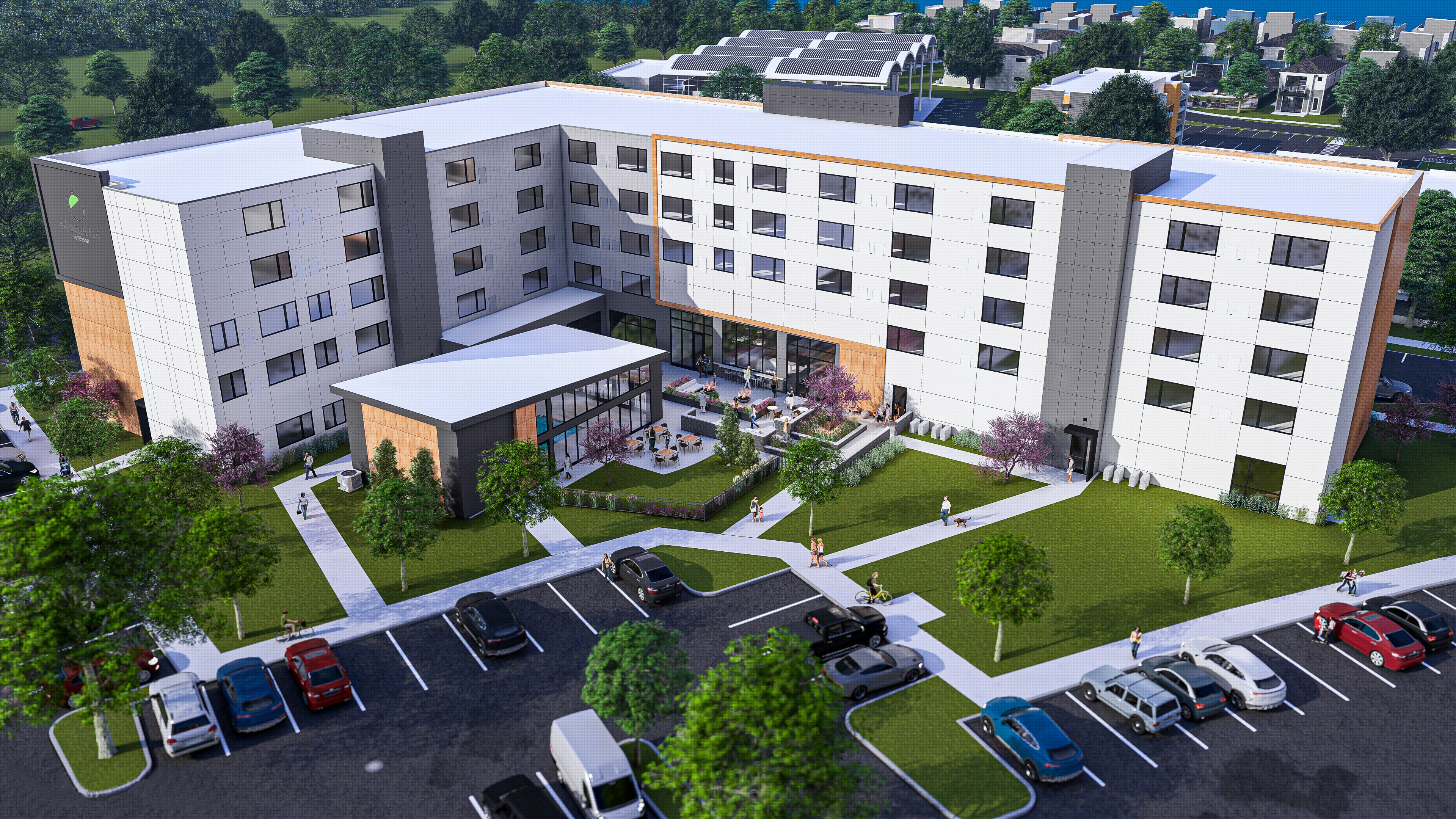 Harbor 31 developers start building Element by Marriott - Crain's Grand ...