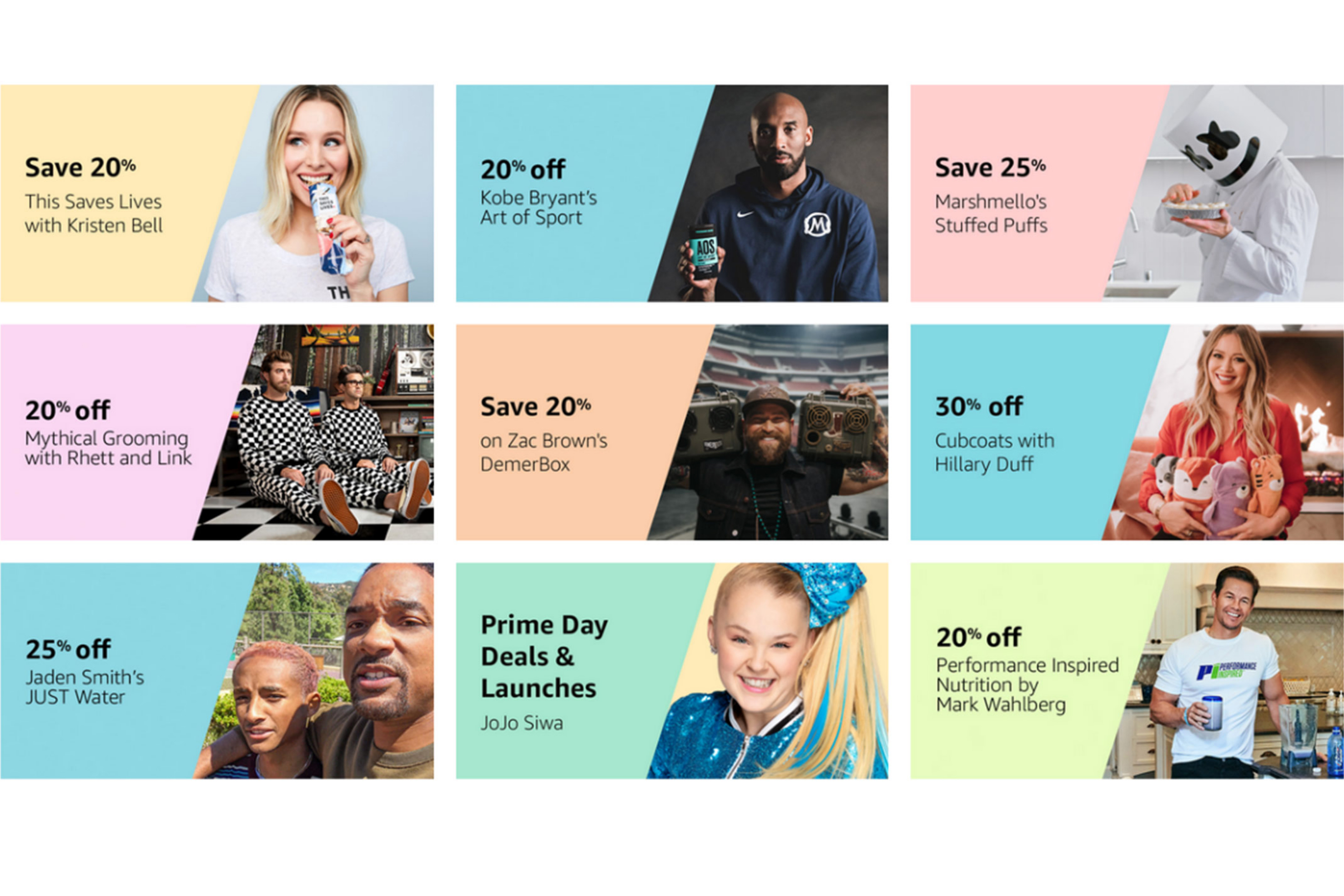 Amazon racks up the celebrity deals on Prime Day - Ad Age