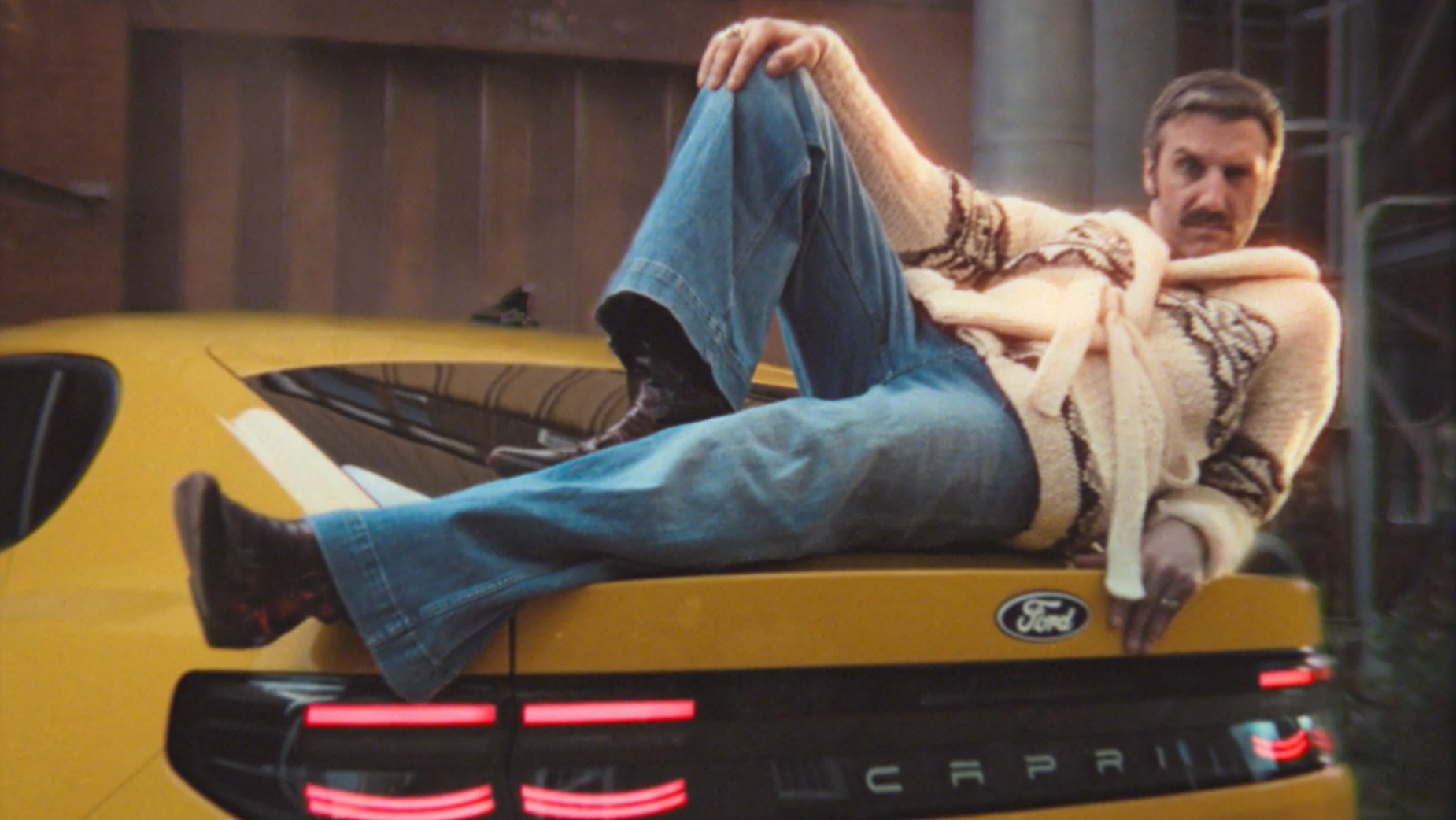 Electric Capri stars in Ford of Europe ads with '70s TV detective ...