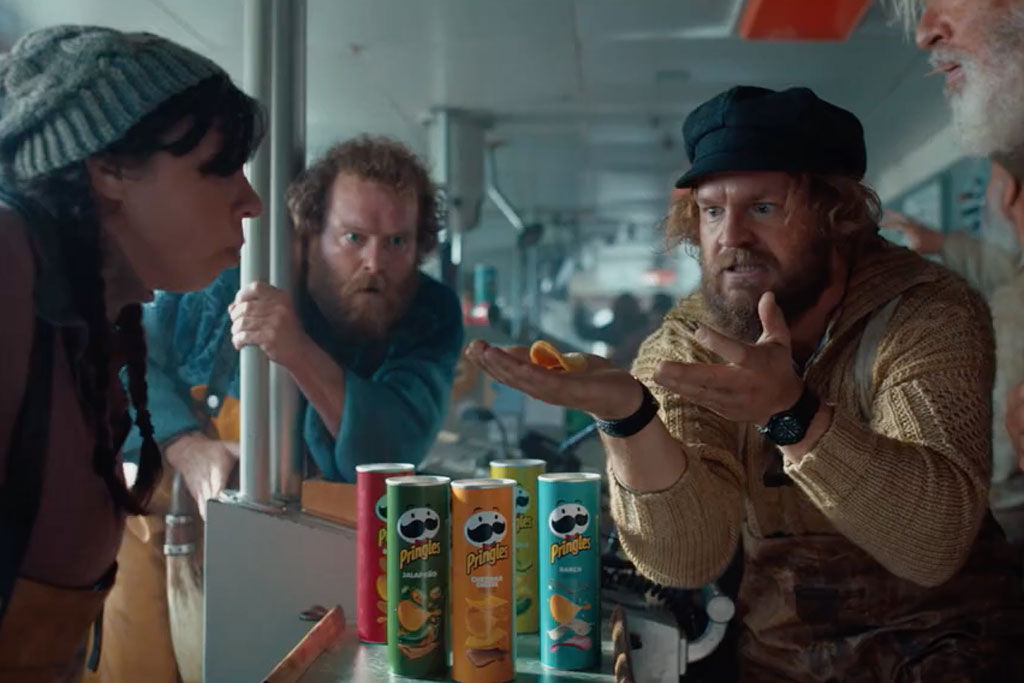 See Pringles take its stacking message to sea in its Super Bowl spot ...