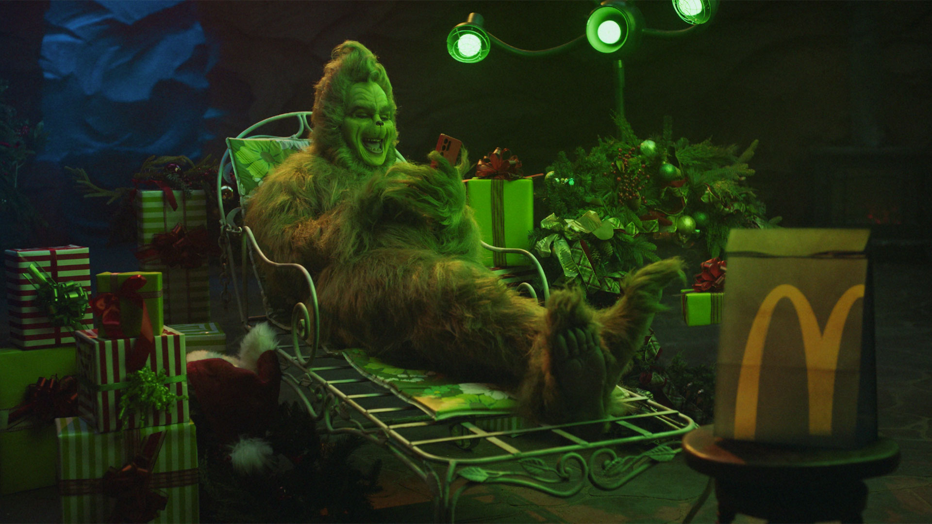Grinch hijacks McDonald’s UK holiday campaign with antics beyond the ...
