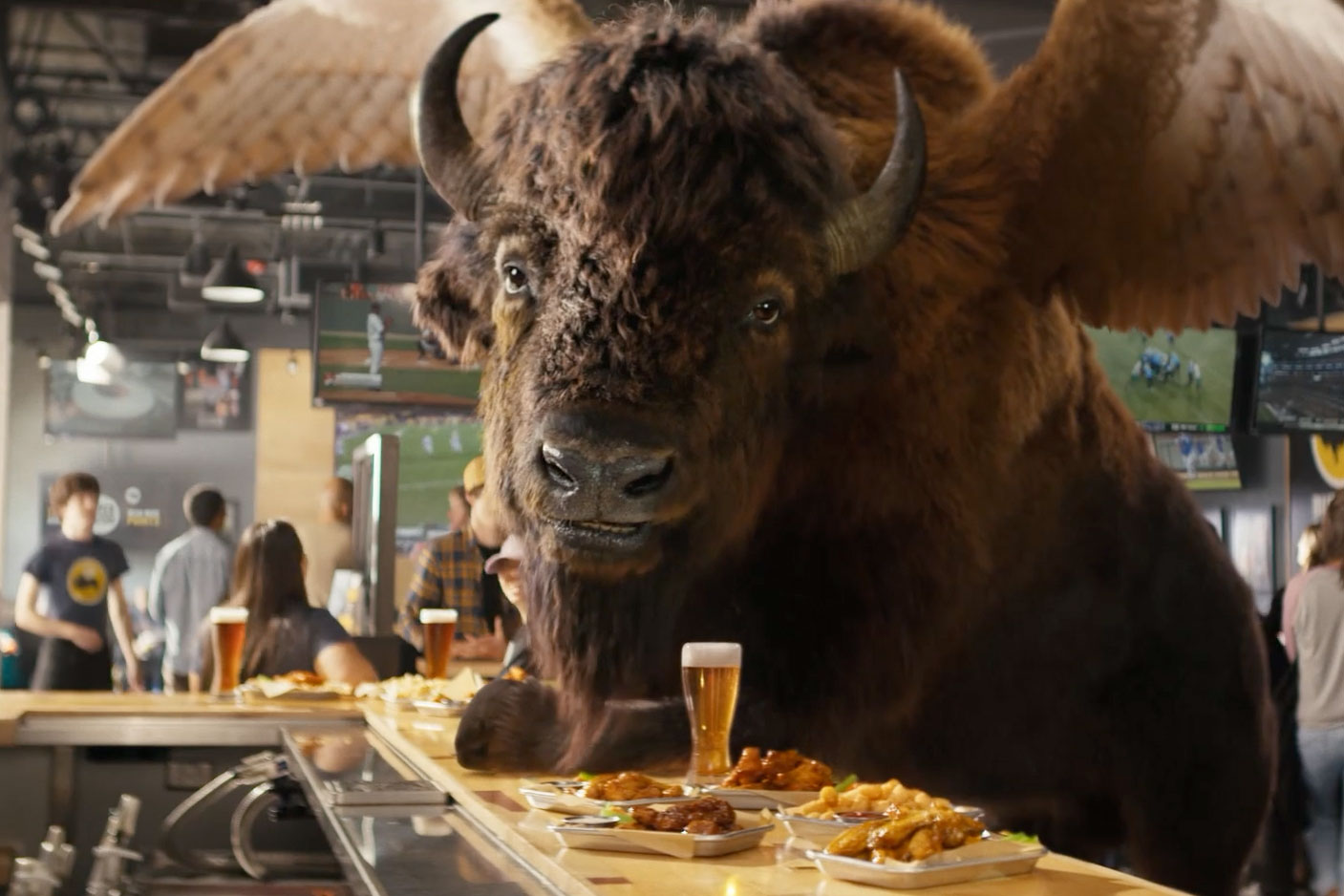 See Buffalo Wild Wings' first ads from Anomaly - Ad Age