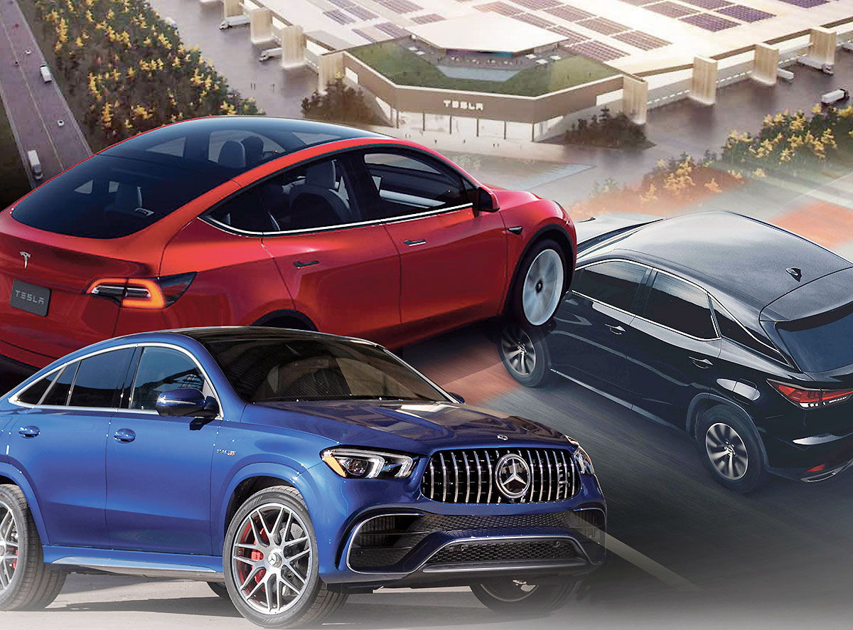 Tesla vs. BMW was close in 2021 closer in 2022