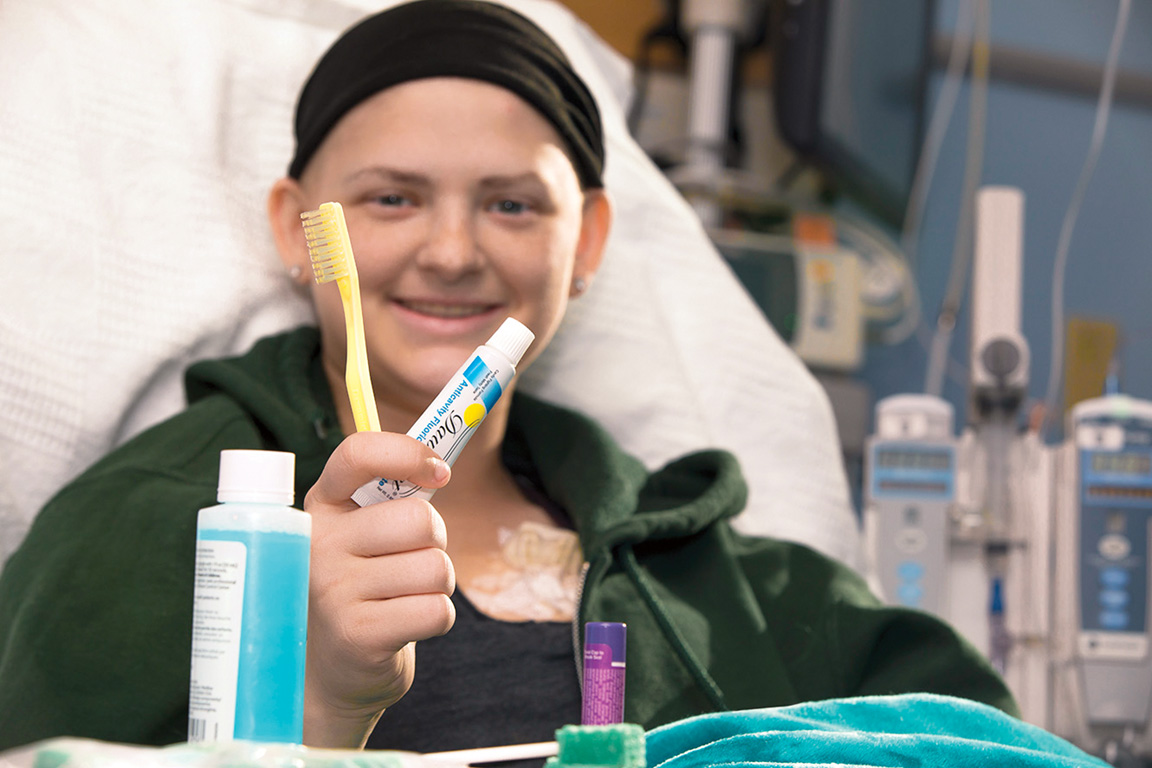 Oral hygiene program reduces infections among young cancer patients at ...
