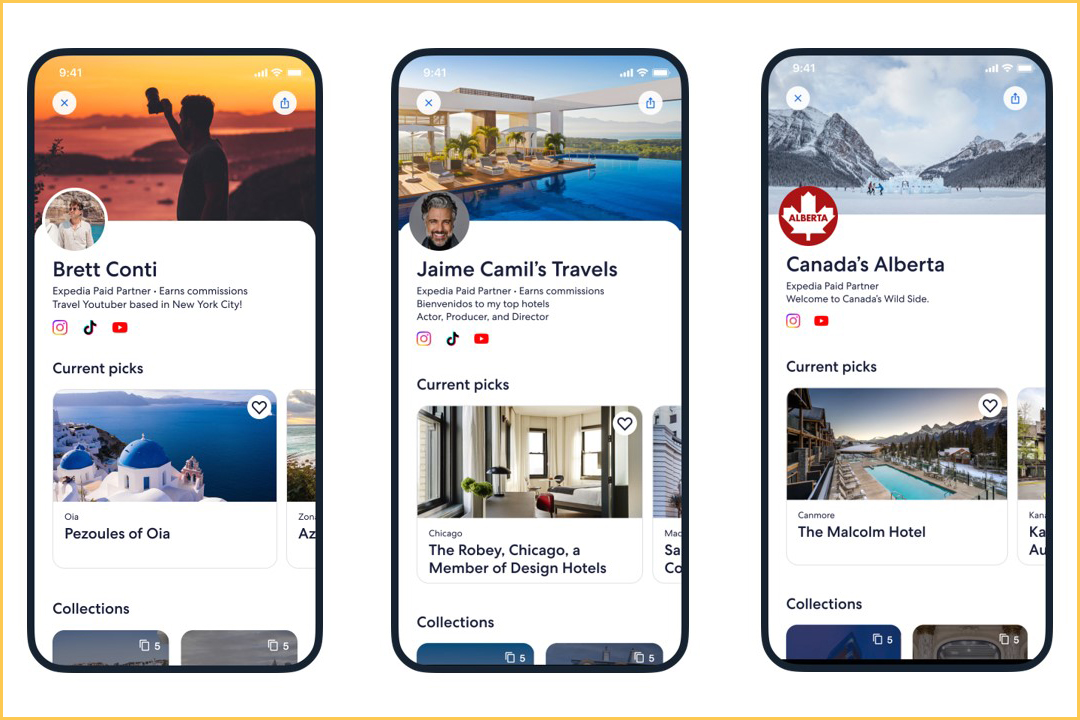 Expedia Travel Shops allow creators to collect commissions - Ad Age