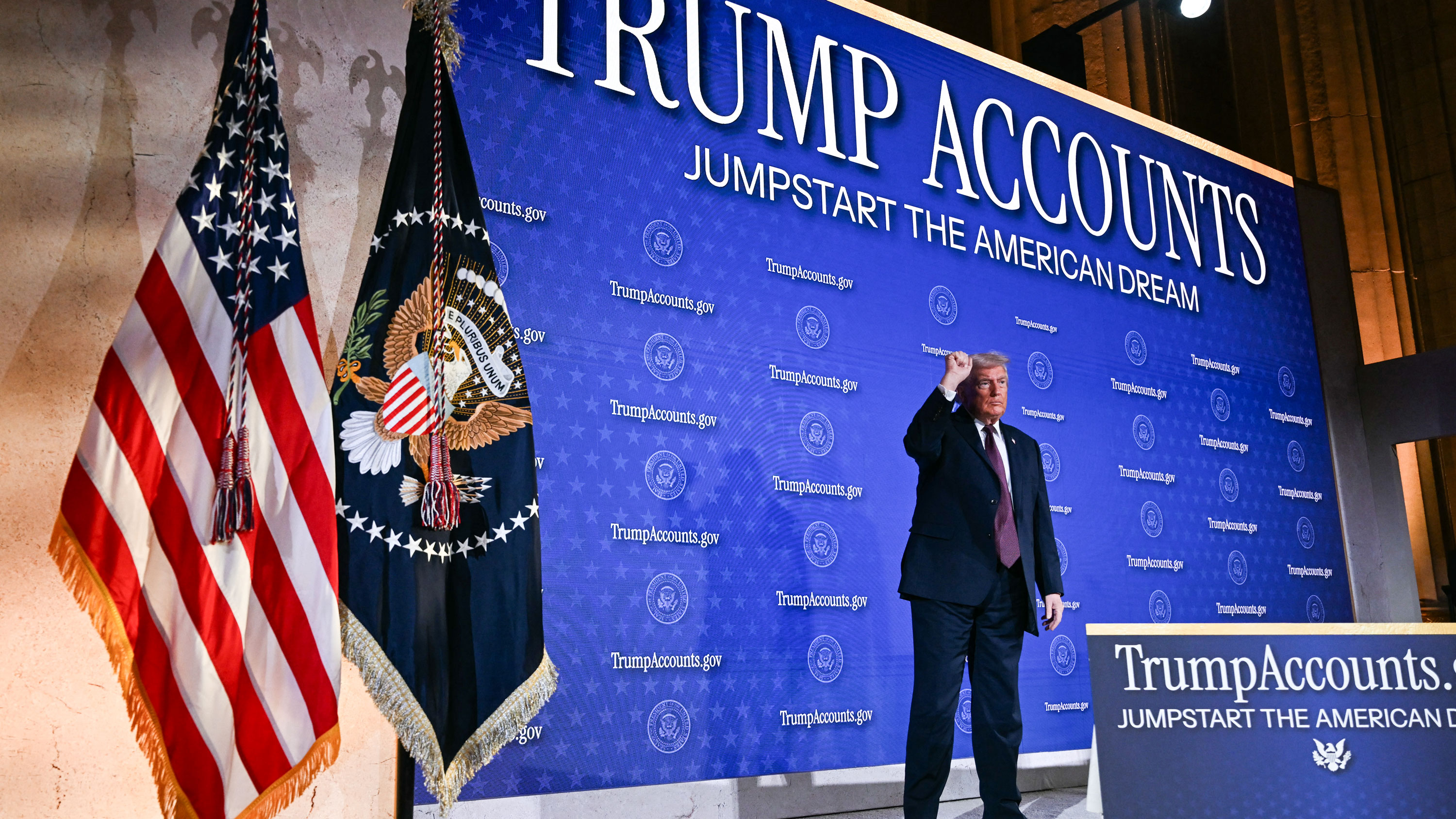 Trump touts Trump accounts as youth investing game-changer - Pensions ...