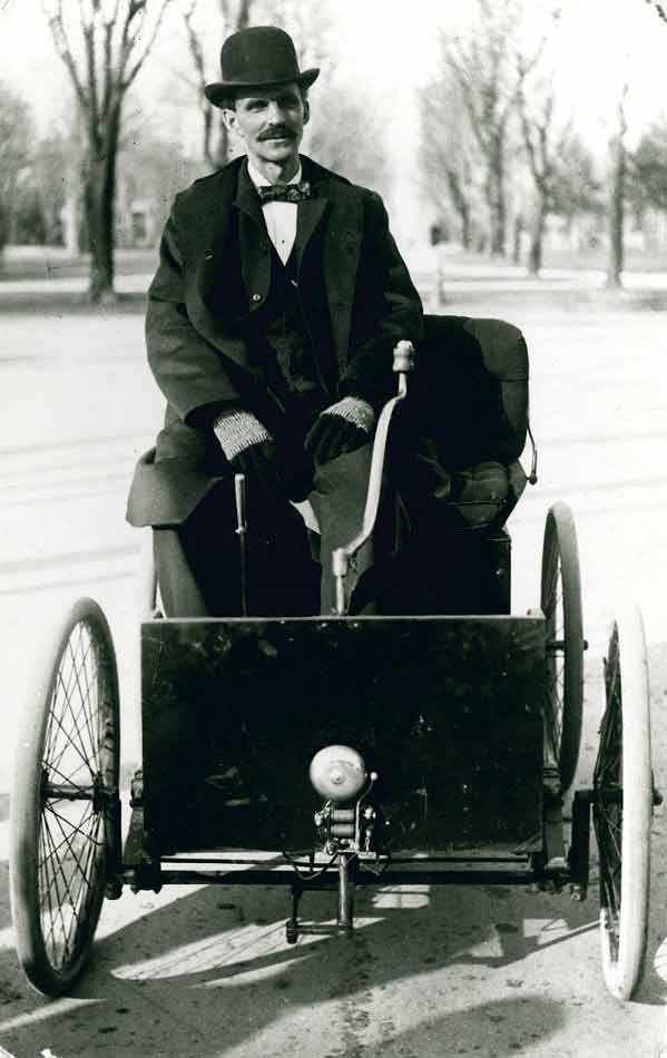 Henry Ford's first car, the Quadricycle, debuts - Automotive News