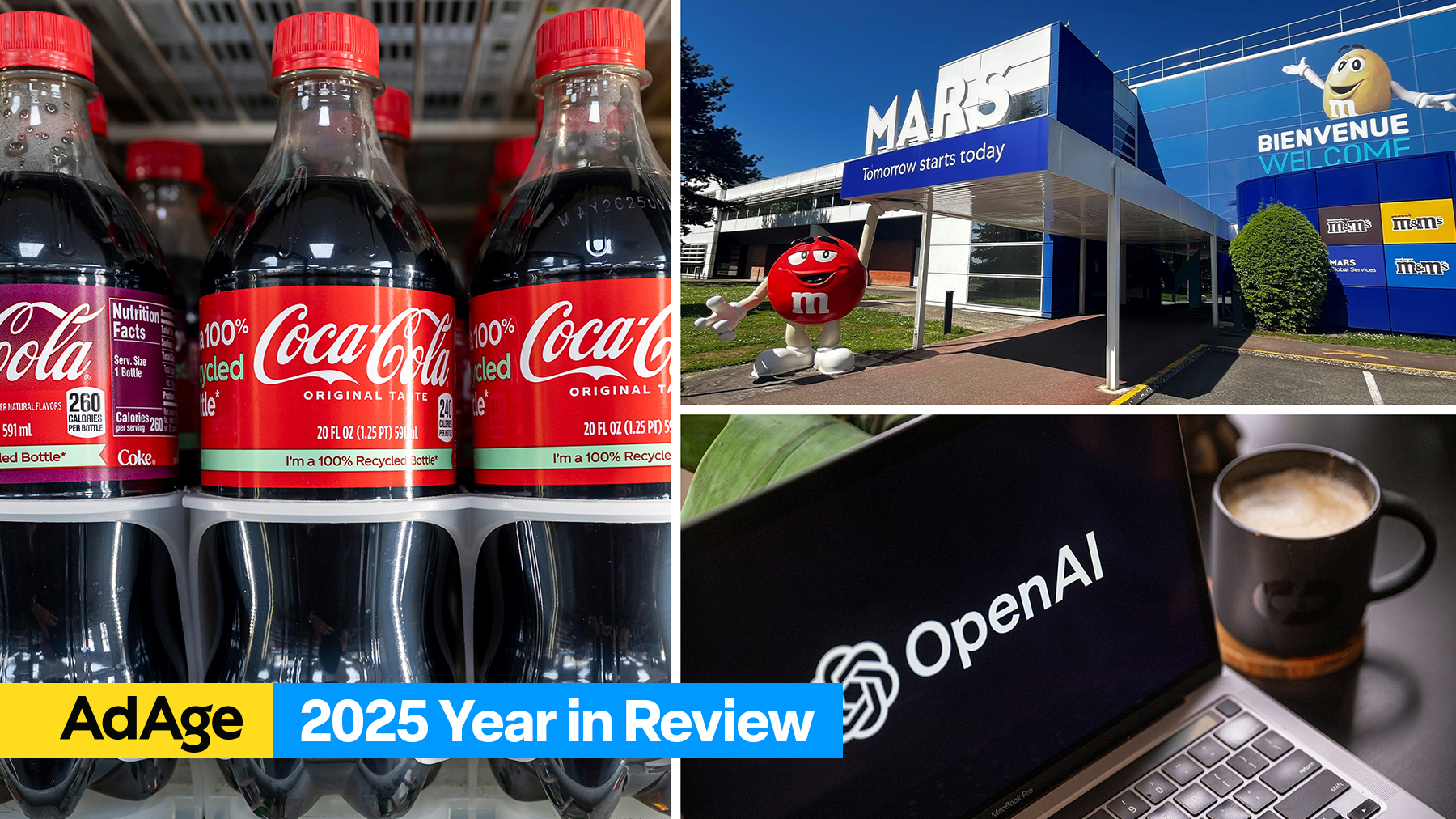 2025 account moves: Coke, OpenAI, Mars, Bayer, Mastercard - Ad Age