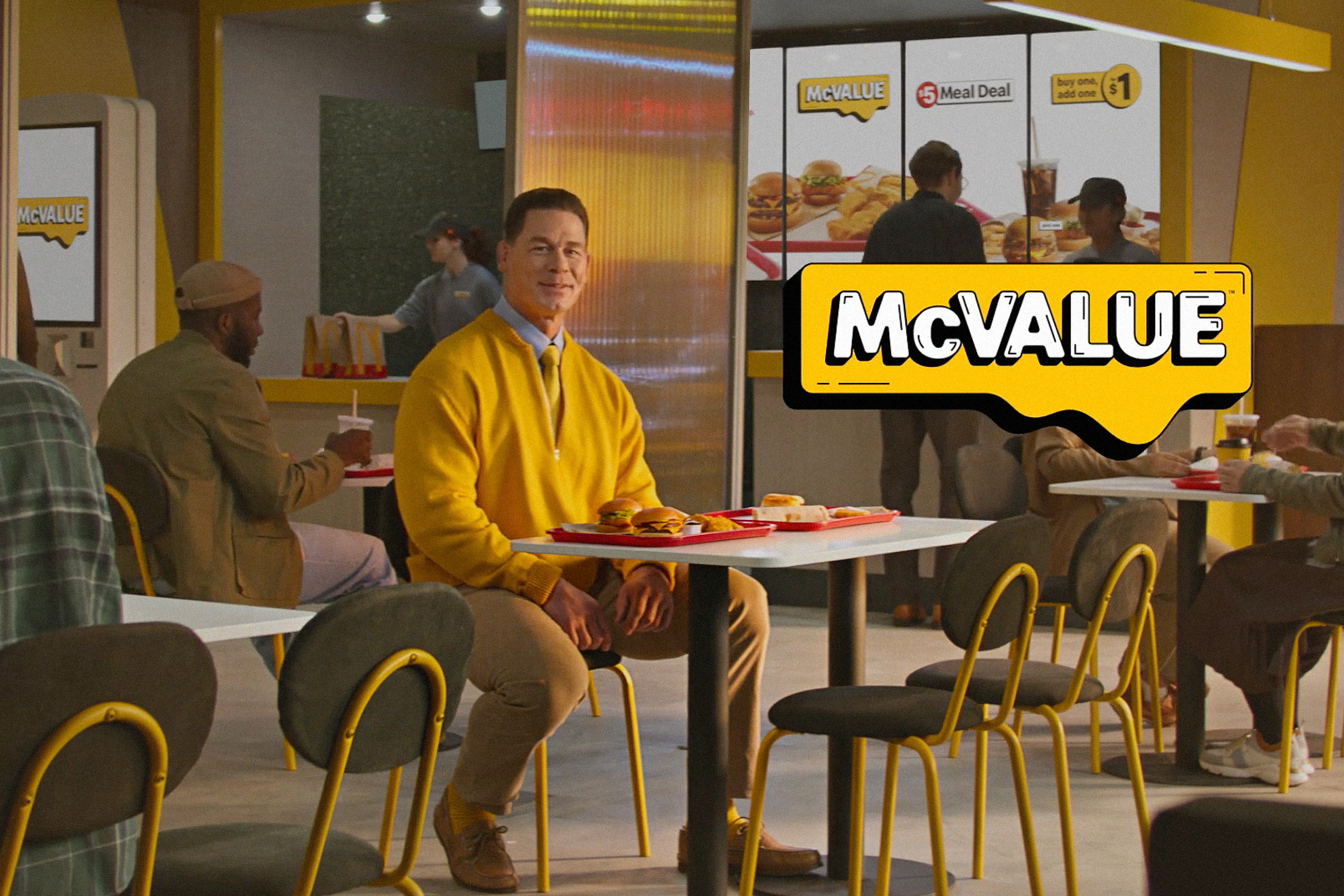 McDonald’s enlists John Cena for new value campaign - Ad Age