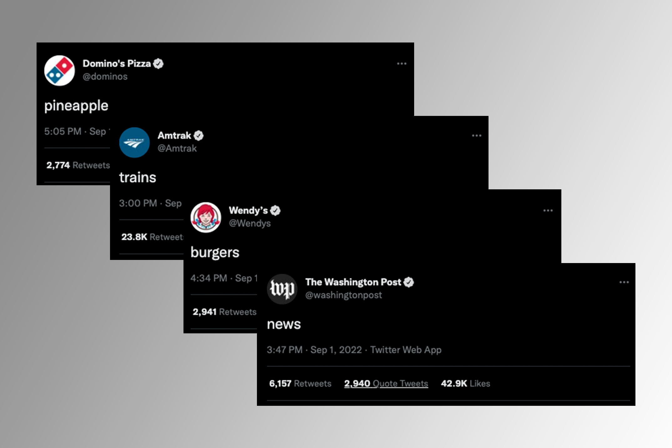 One-word tweets trend: how Wingstop, other brands played on Twitter ...