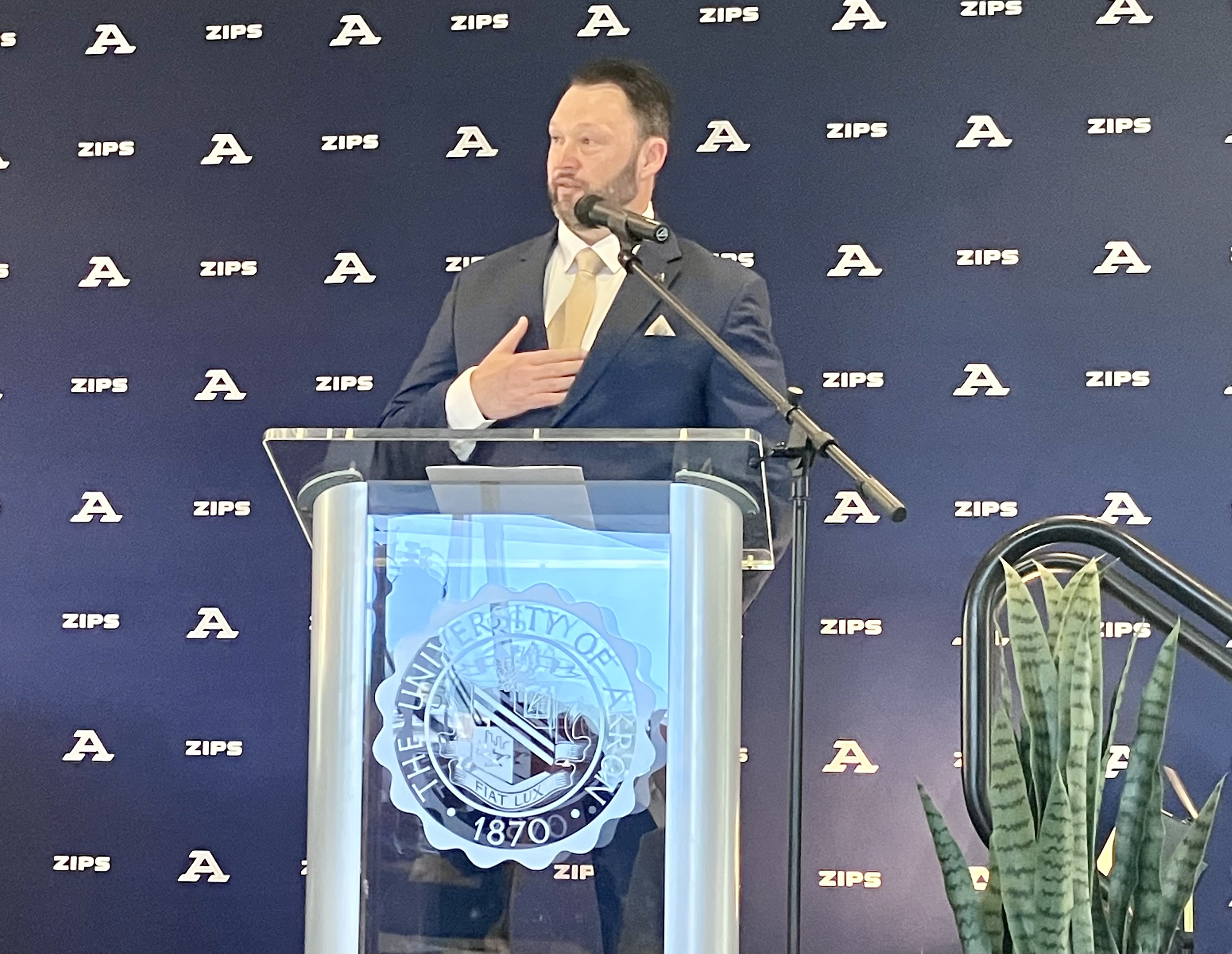 Akron AD Andrew Goodrich ready for budget cuts, bowl ban - Crain's ...