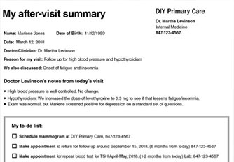 A better after-visit summary - Modern Healthcare